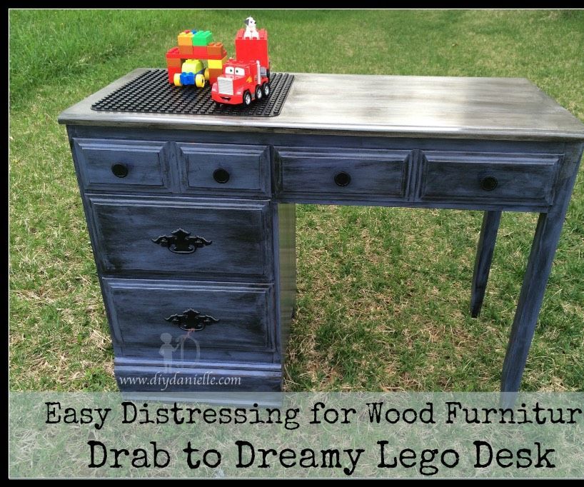 Fabulous Distressed Lego Desk: How To : 3 Steps - Instructables