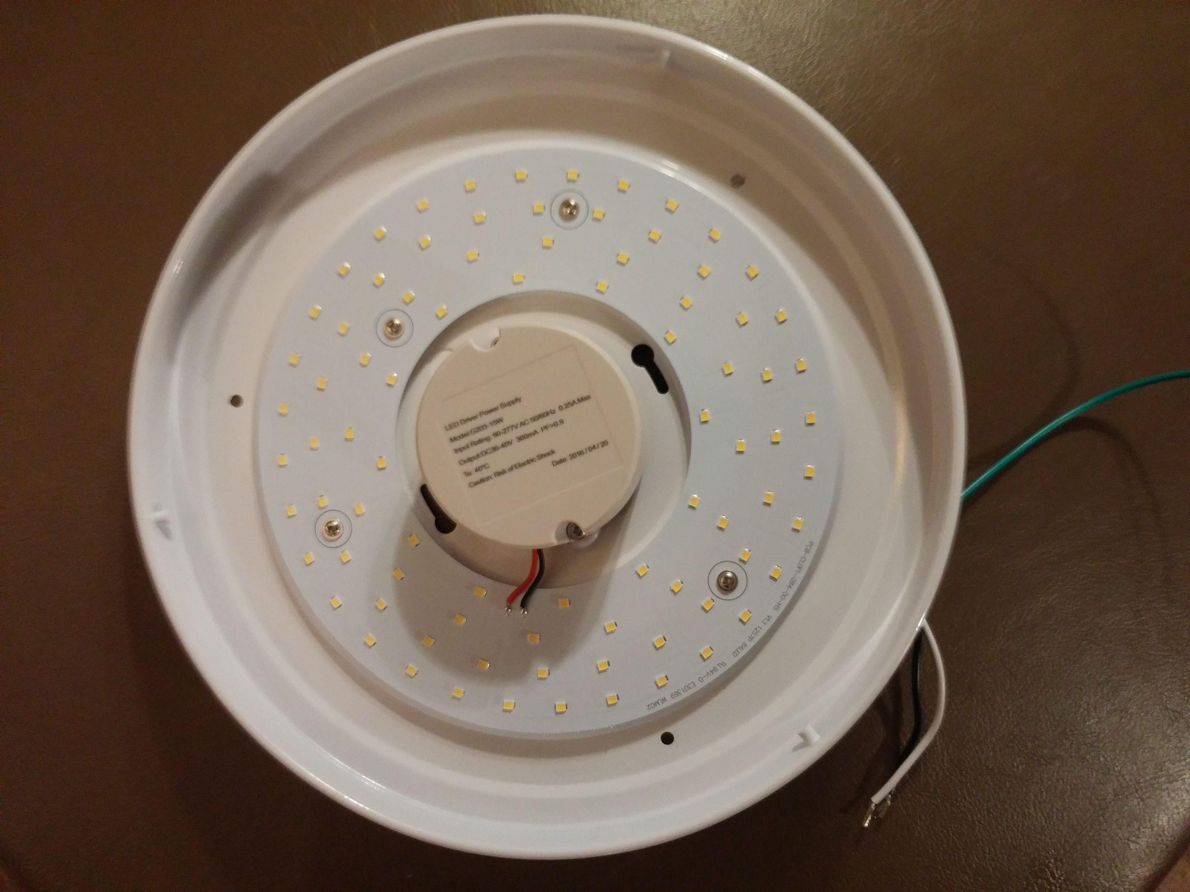 LED Retrofit for Quartz Halogen Ceiling Fan Light : 7 Steps (with ...