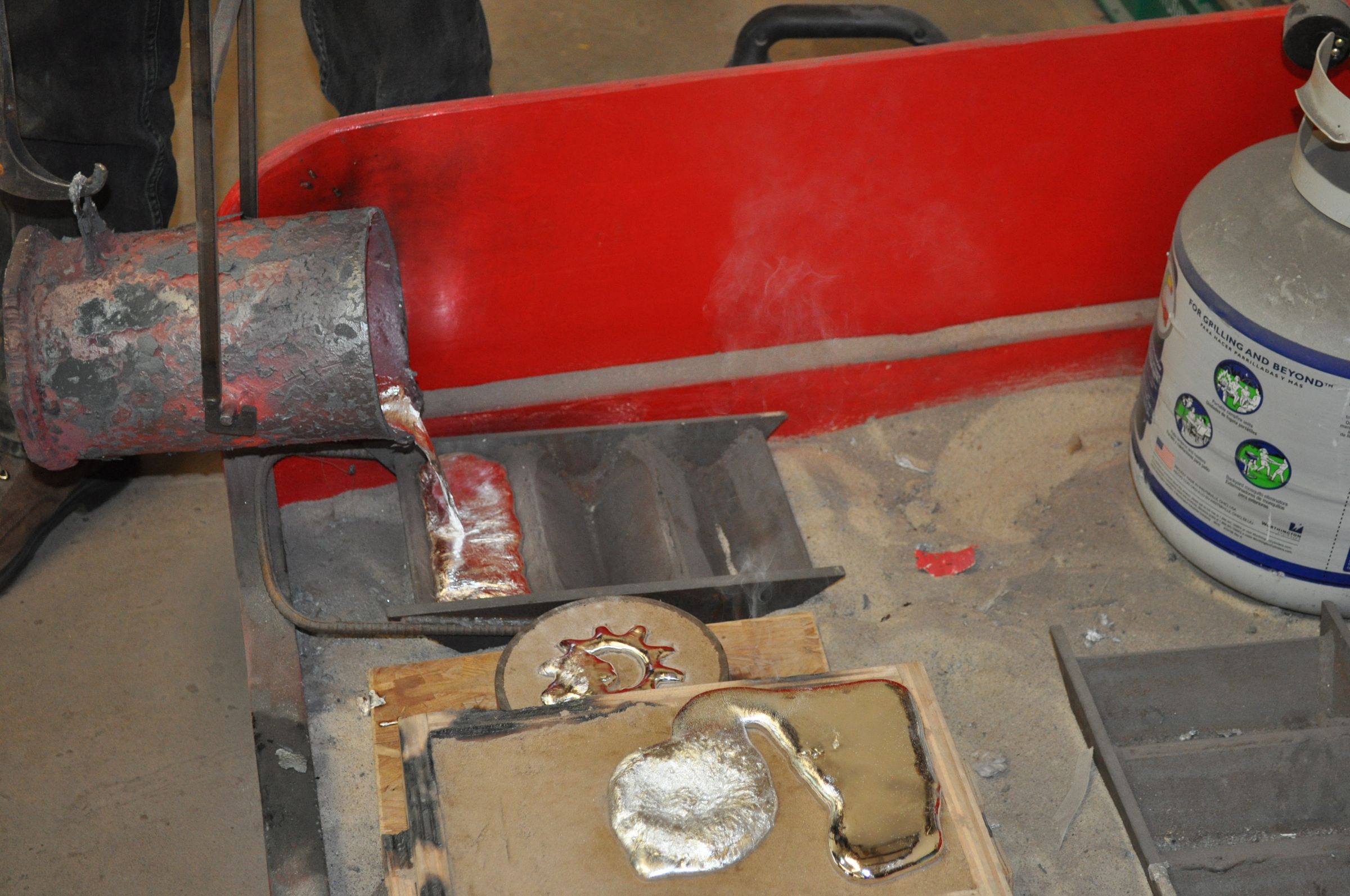 How to Sand Cast 3D Printed Objects : 12 Steps (with Pictures ...