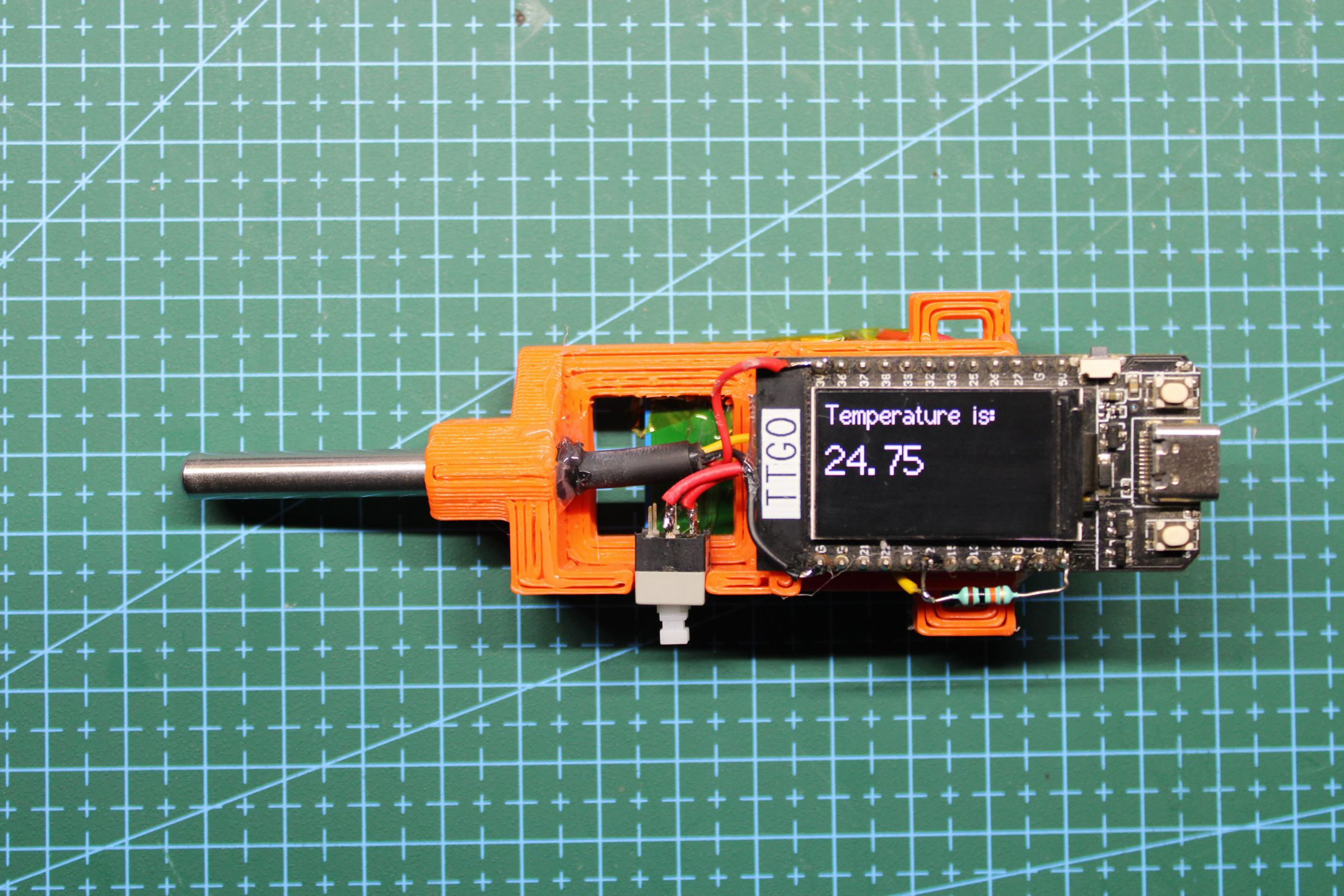 DIY Thermometer With TTGO T Display and DS18B20 : 10 Steps (with Pictures) - Instructables