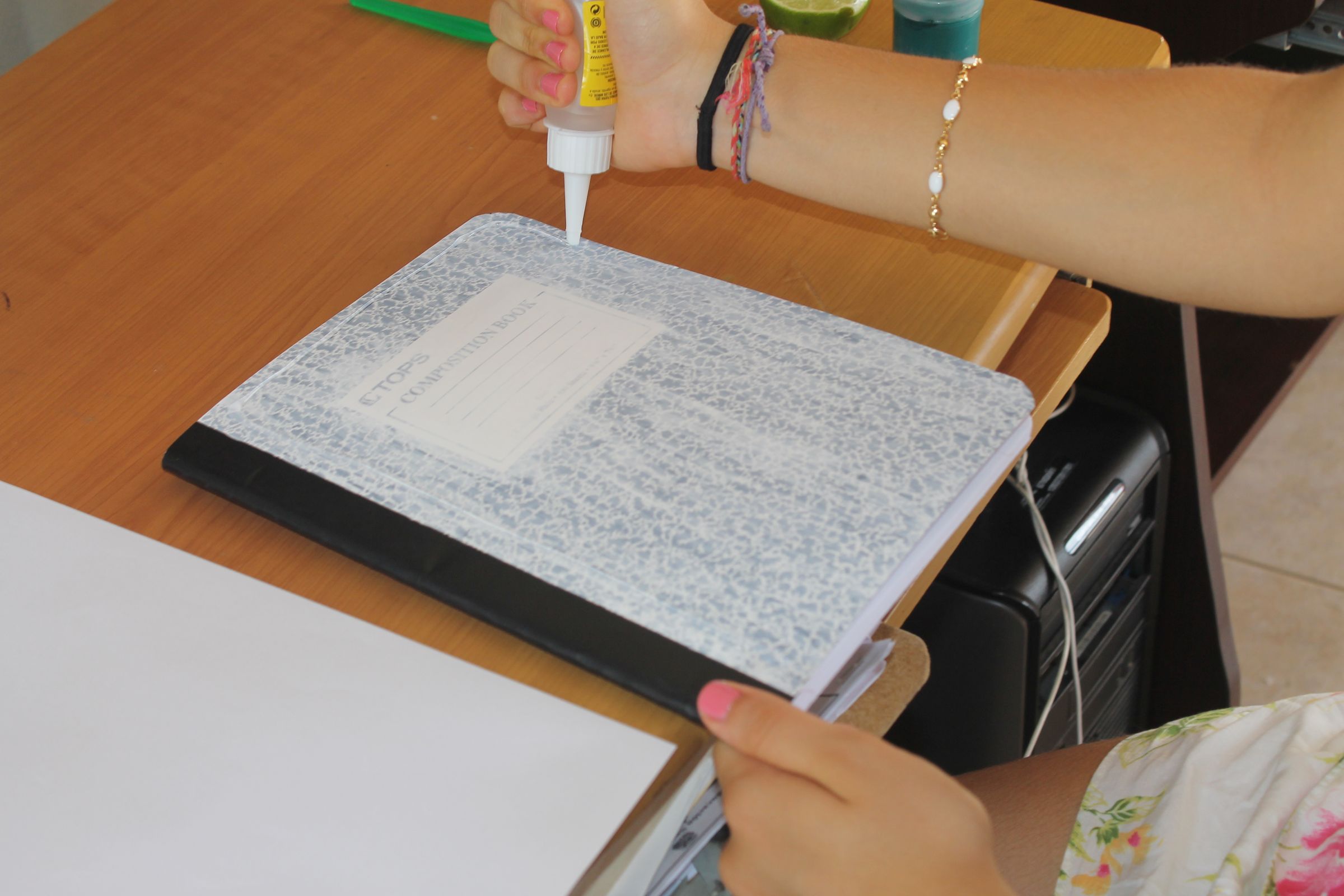 Fun Notebook Cover With Abstract Lemon Art! : 5 Steps - Instructables