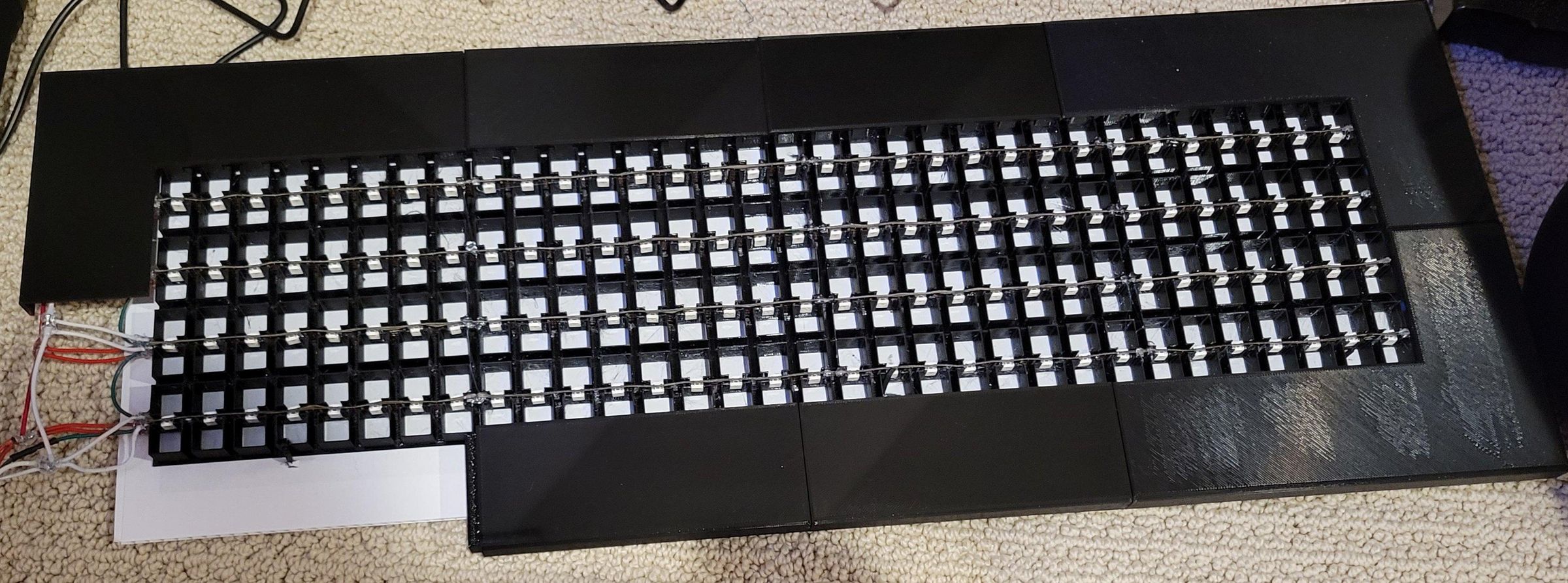Pixelli 3D Printed WS2812B LED Strip Matrix : 5 Steps - Instructables