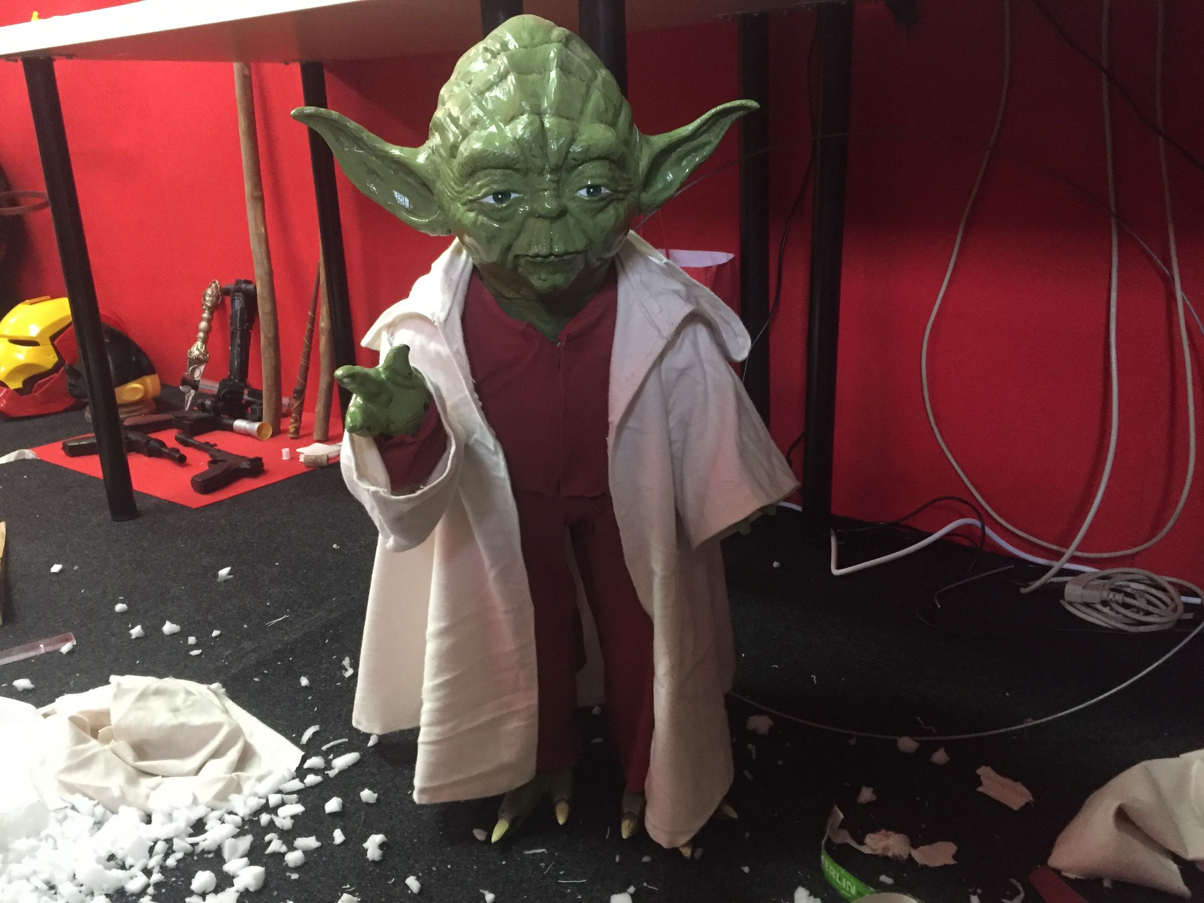 DIY Real Size Yoda : 11 Steps (with Pictures) - Instructables