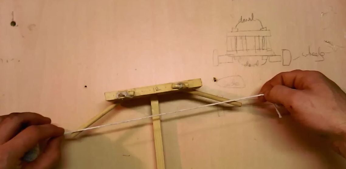 How to Make a Model Roman Ballista (Torsion Powered) : 9 Steps ...