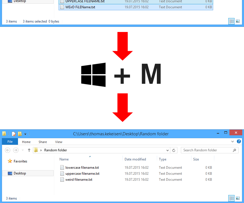 How To Lower Case All File Names In The Active Windows Folder Using Autohotkey 4 Steps
