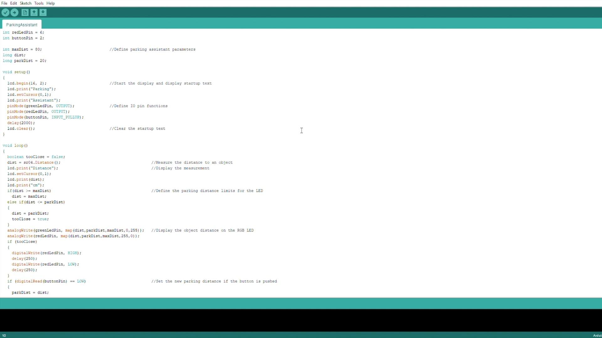 Arduino Parking Assistant - Park Your Car in the Correct Spot Every ...
