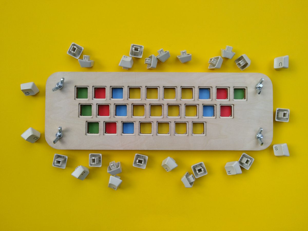 Keyboard Puzzle for Touch-Typing Classes : 10 Steps - Instructables