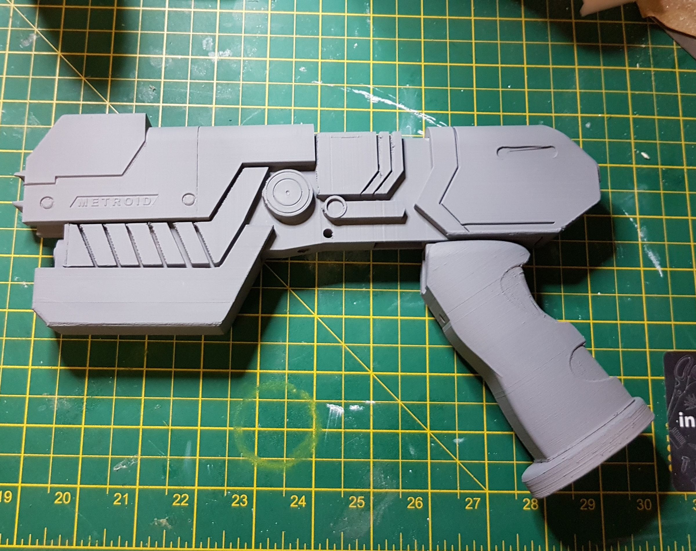 Paralyzer Blaster (Metroid) Mould and Cast : 4 Steps (with Pictures ...
