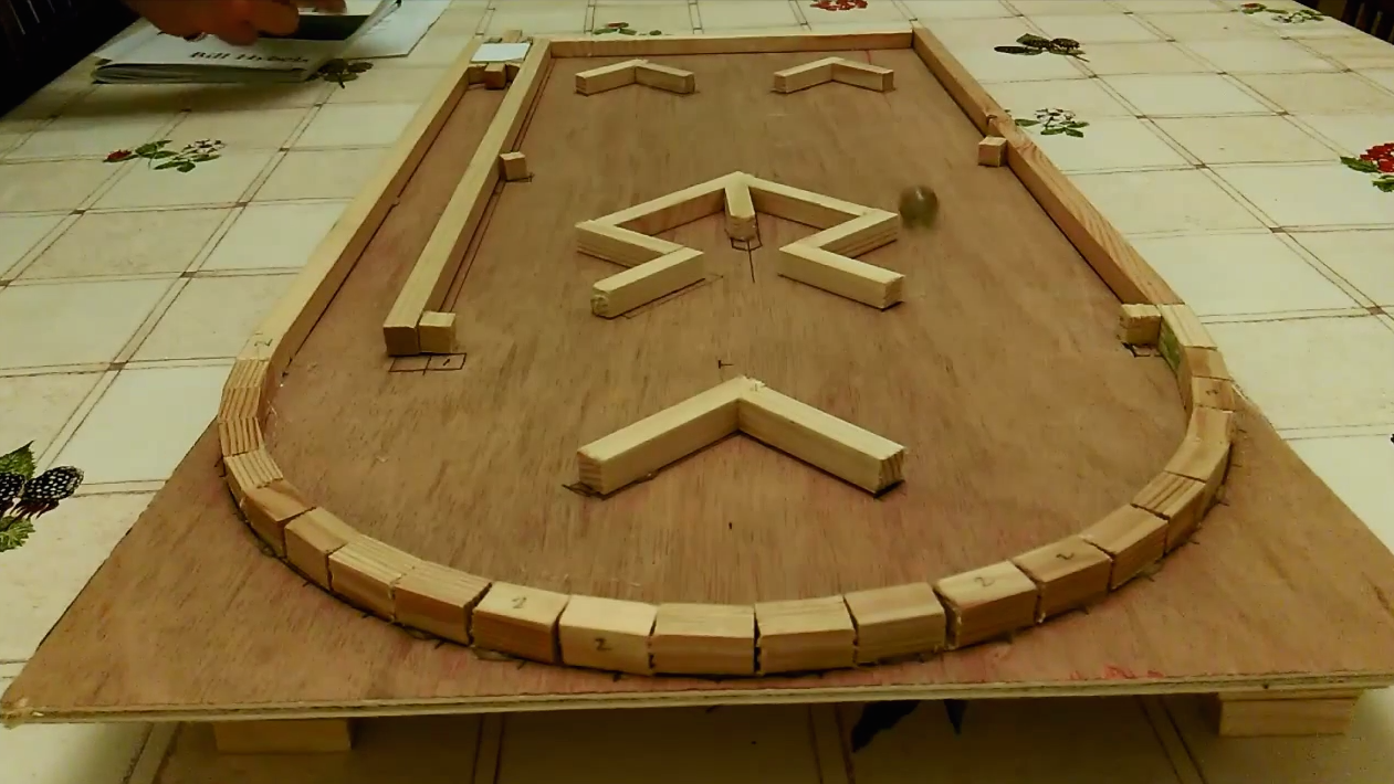 How to Make a Bagatelle Board : 10 Steps (with Pictures) - Instructables