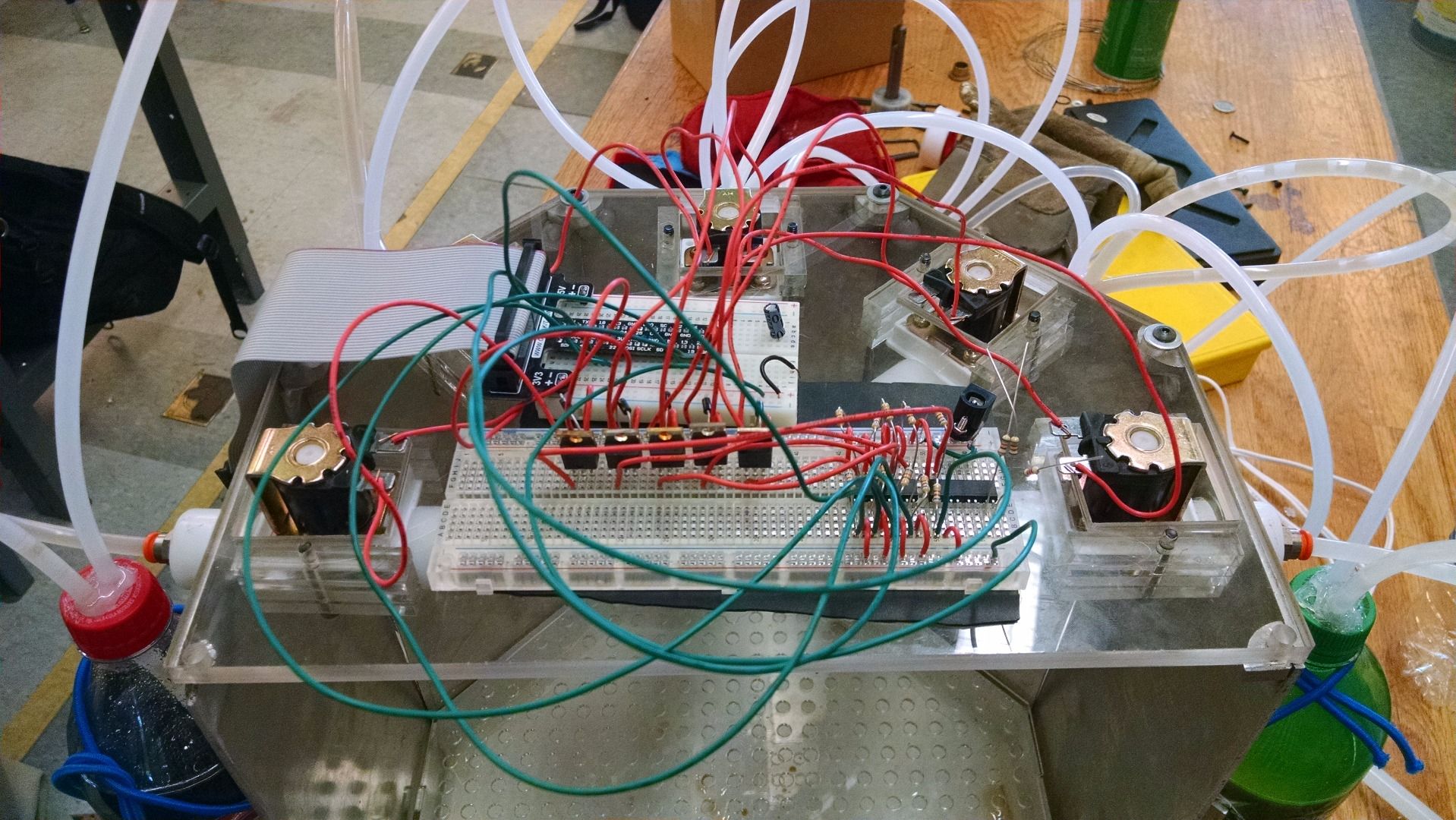 Raspberry Pi Controller Automatic Drink Dispensing Robotic Bartender ...