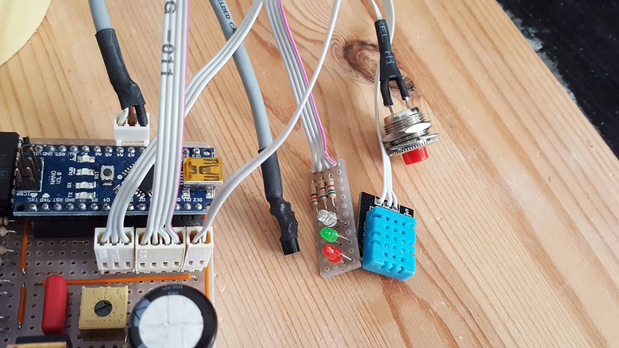 Nixie Thermometer and Hygrometer With Arduino Nano : 6 Steps ...