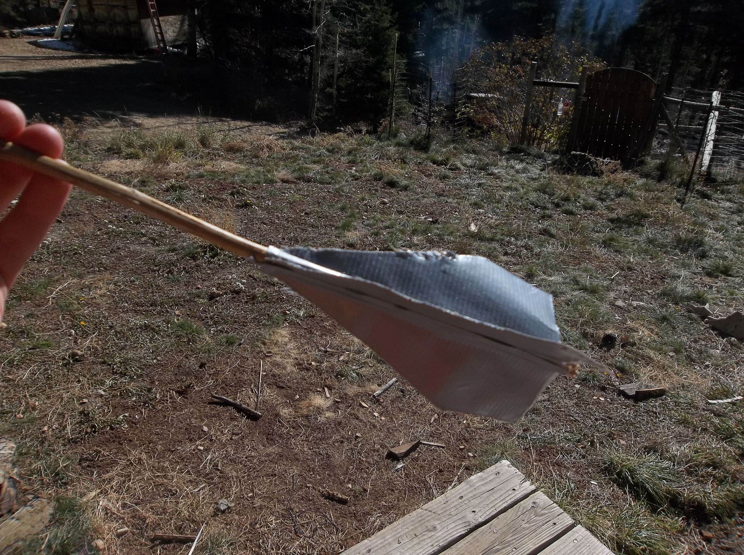 The Pathfinder Dart- Atlatl Using String(With Duct Tape Fletching) : 6 ...