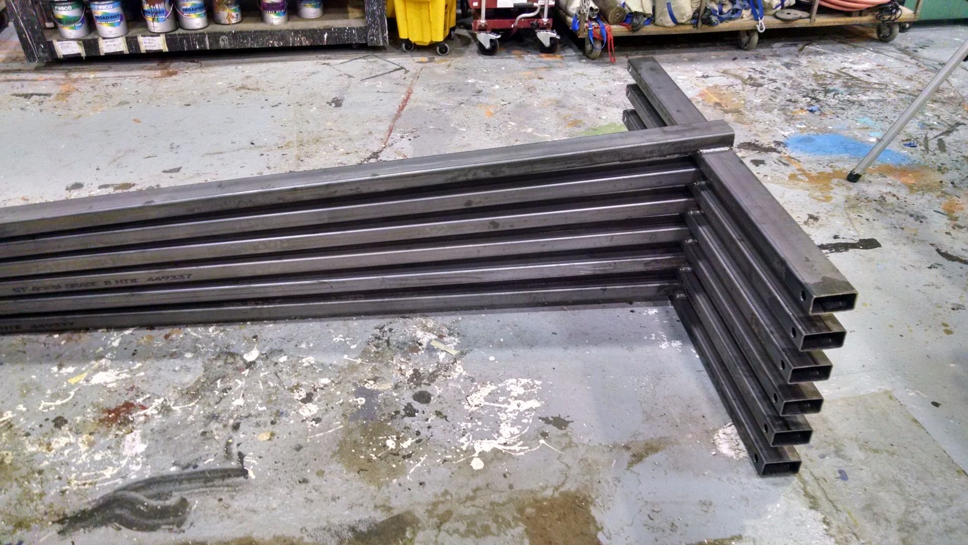 Steel Rack and Cold Saw Station : 5 Steps (with Pictures) - Instructables