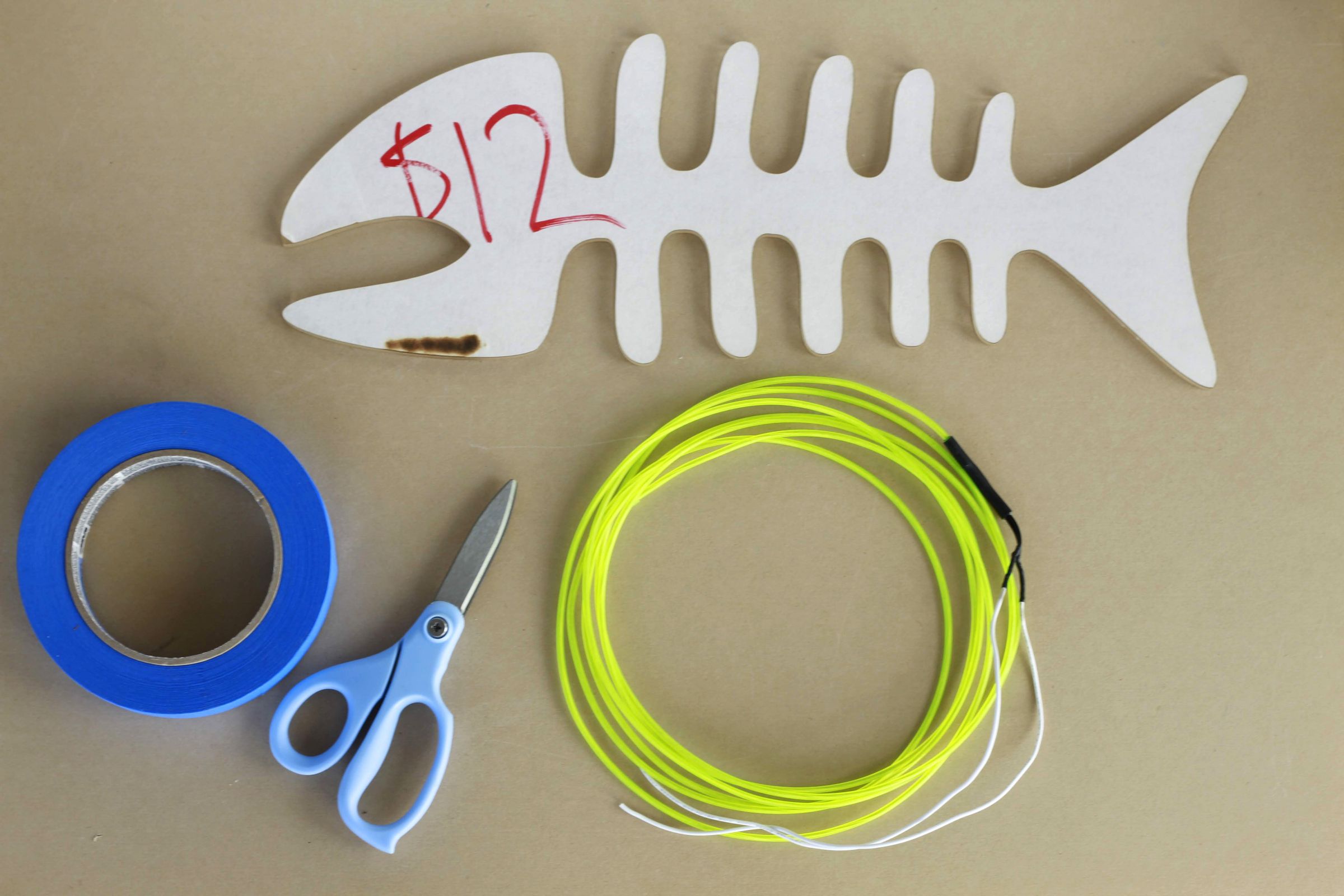 EL Wire Fish With LED Eyes : 13 Steps (with Pictures) - Instructables