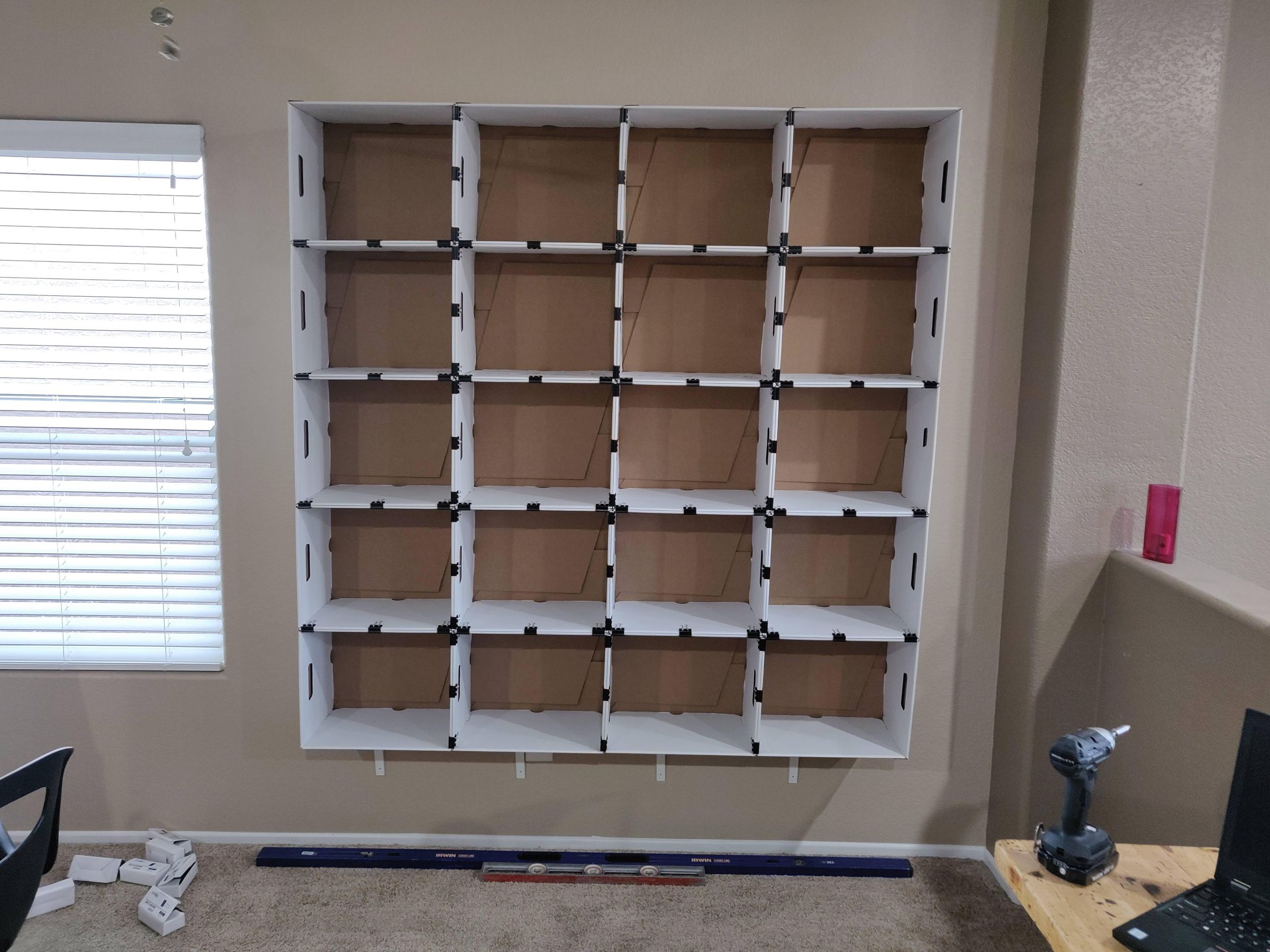 Library Shelving From Boxes : 5 Steps (with Pictures) - Instructables