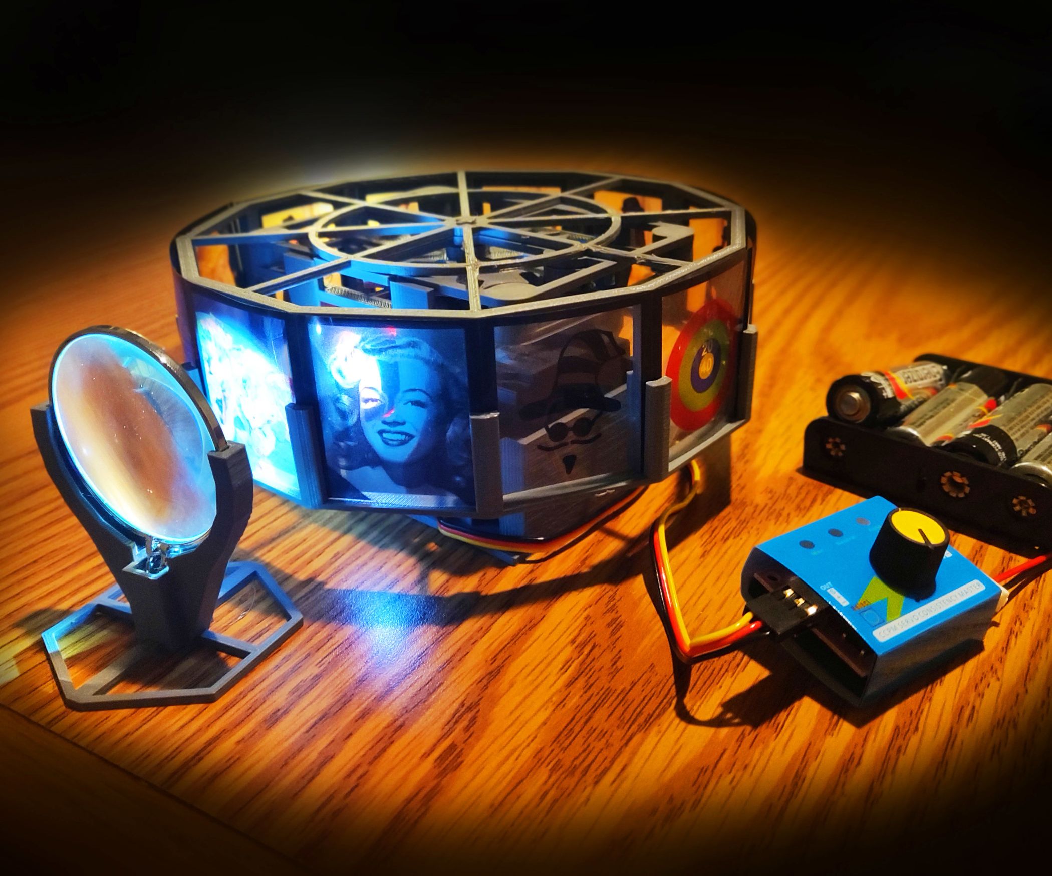 3D Printed Projector | Geneva Drive : 6 Steps (with Pictures ...