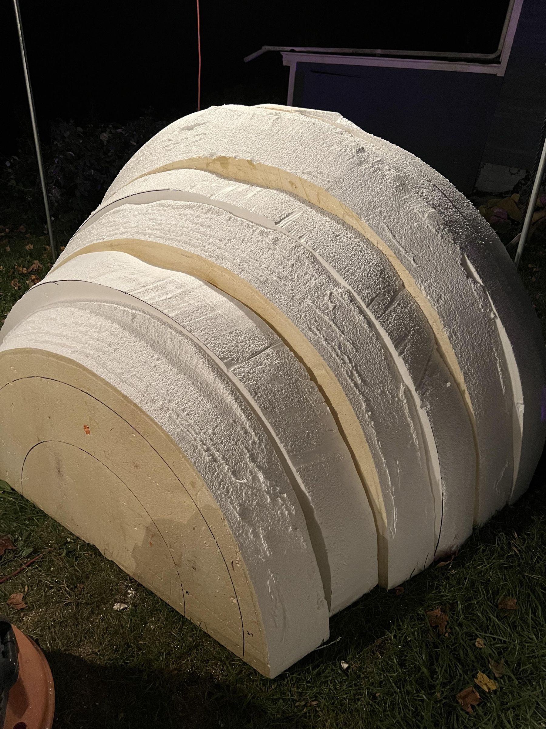 Over Sized Skeleton Breaking Out of My Home : 11 Steps (with Pictures ...