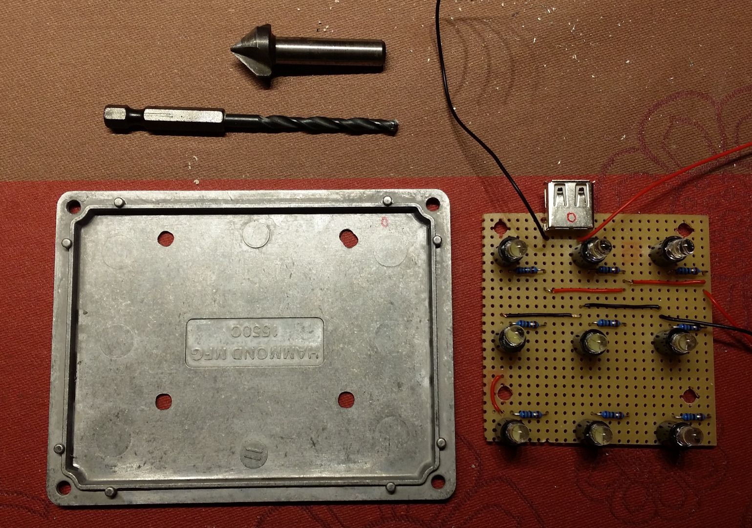 LED Light Base W/ USB Power Supply : 3 Steps (with Pictures ...