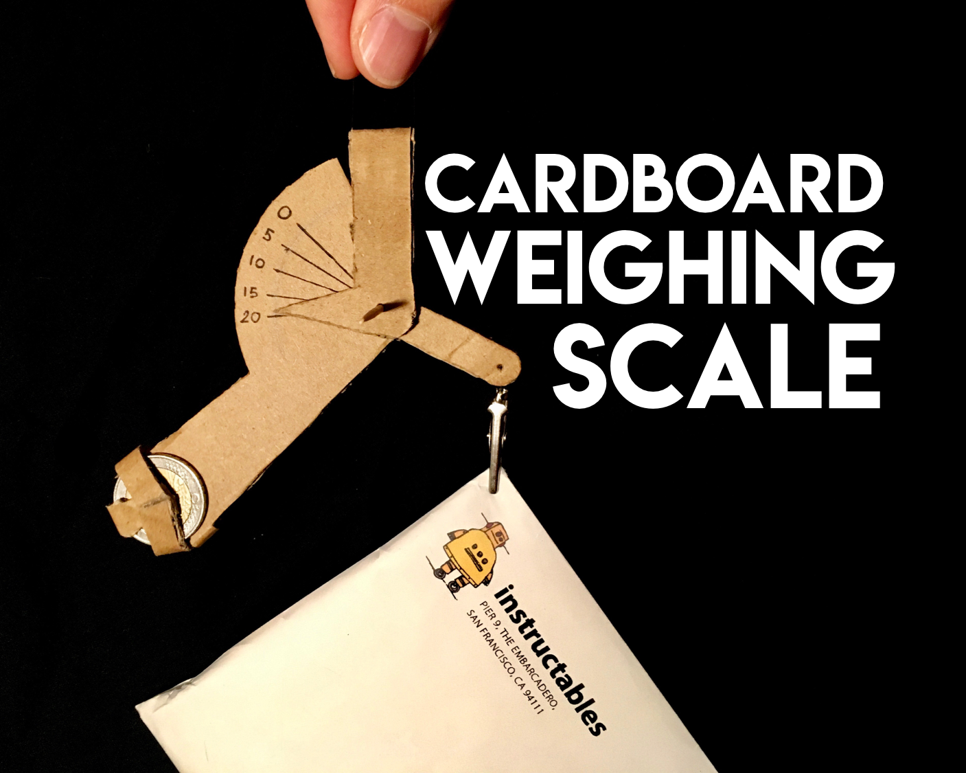 Cardboard Weighing Scale : 7 Steps (with Pictures) - Instructables