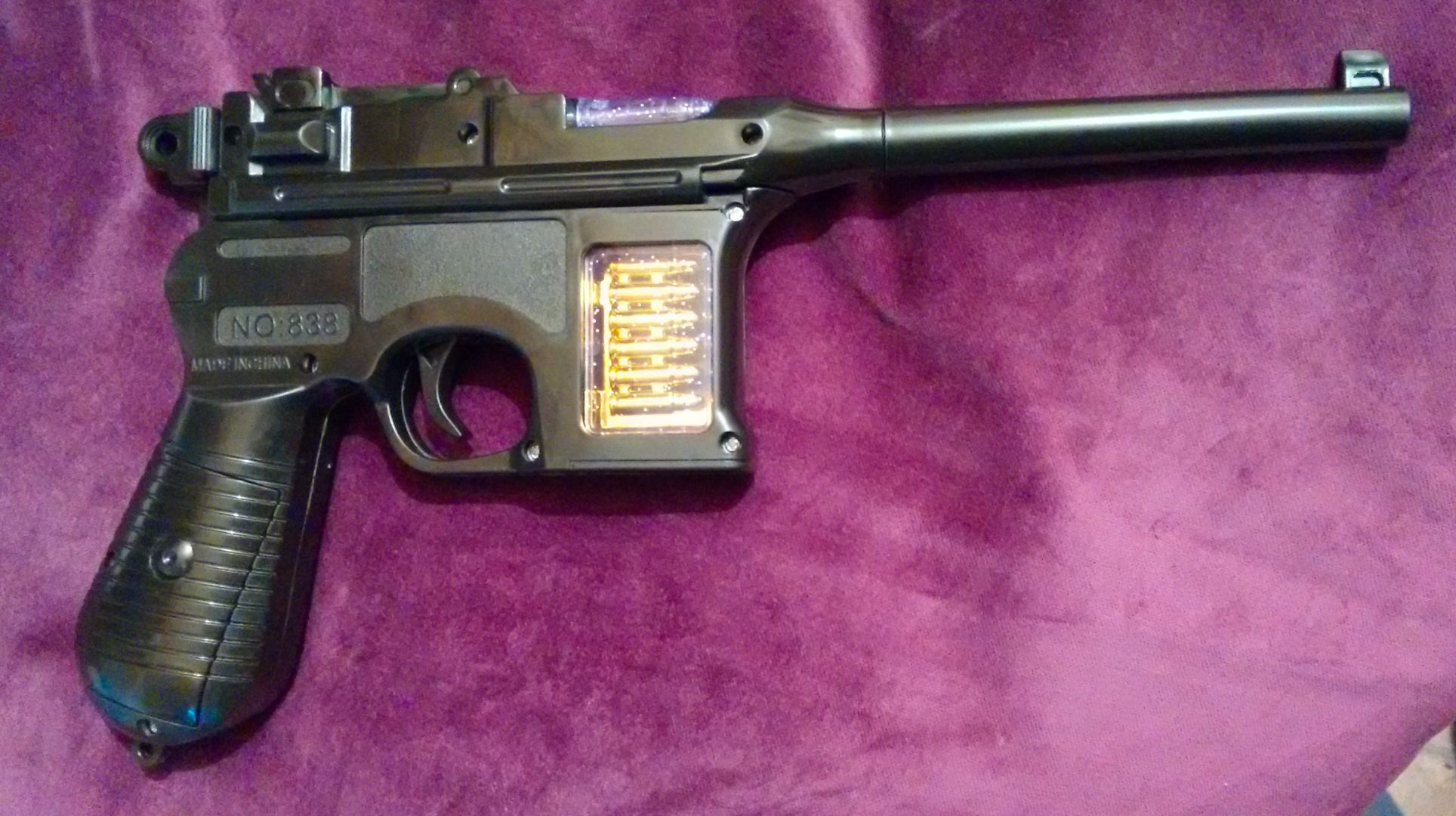 Bioshock Infinite Booker DeWitt's Broadsider/Mauser Pistol Replica : 14 ...