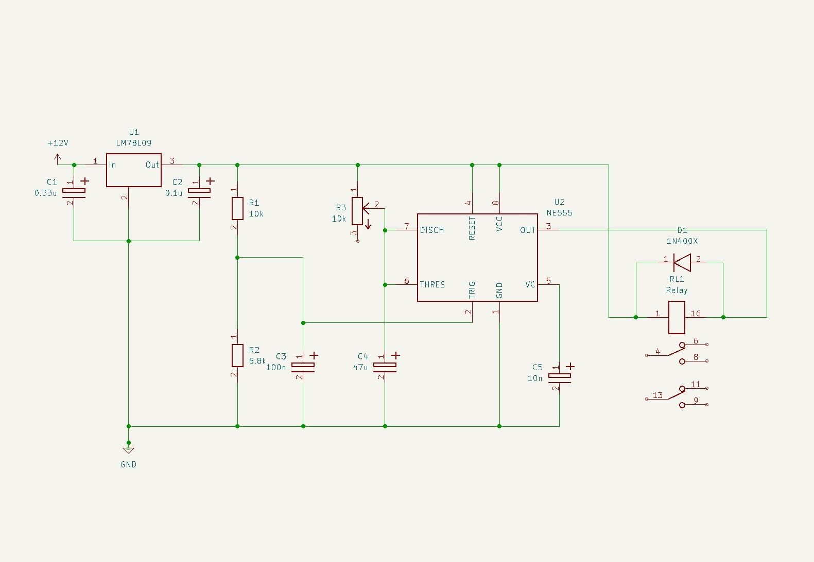 555 Based Fast Recovery Turn-on Delay Timer - Instructables