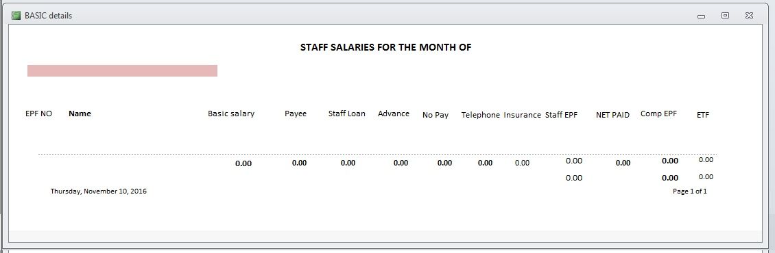 Payroll and Staff Attendance Database Using MS Access : 6 Steps ...