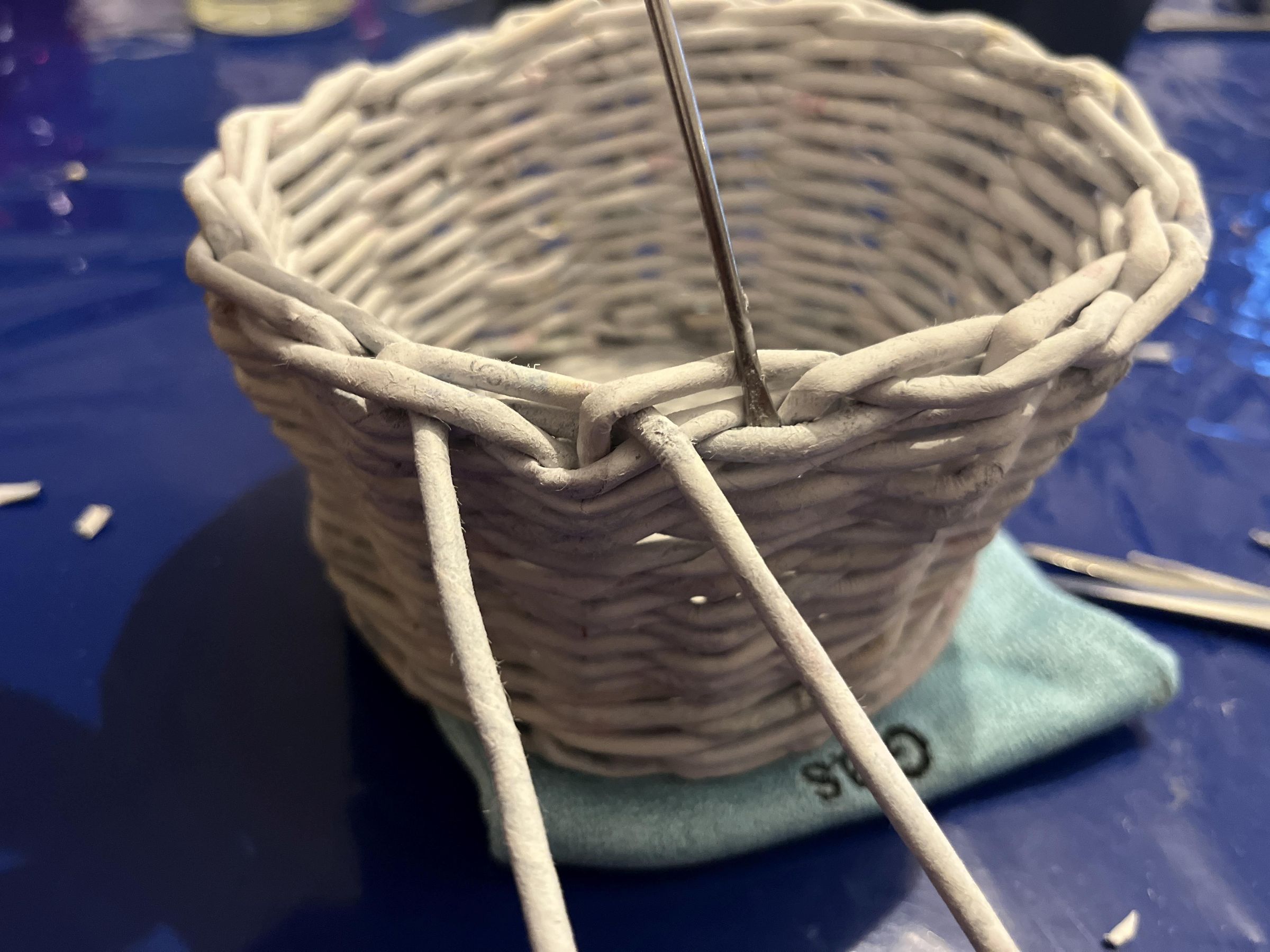 Woven Basket Made From Newspaper : 13 Steps (with Pictures) - Instructables