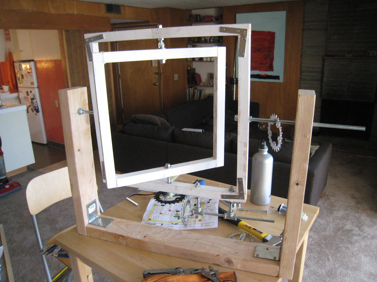 Make a Rotational Casting Machine for Under $150 : 7 Steps (with ...