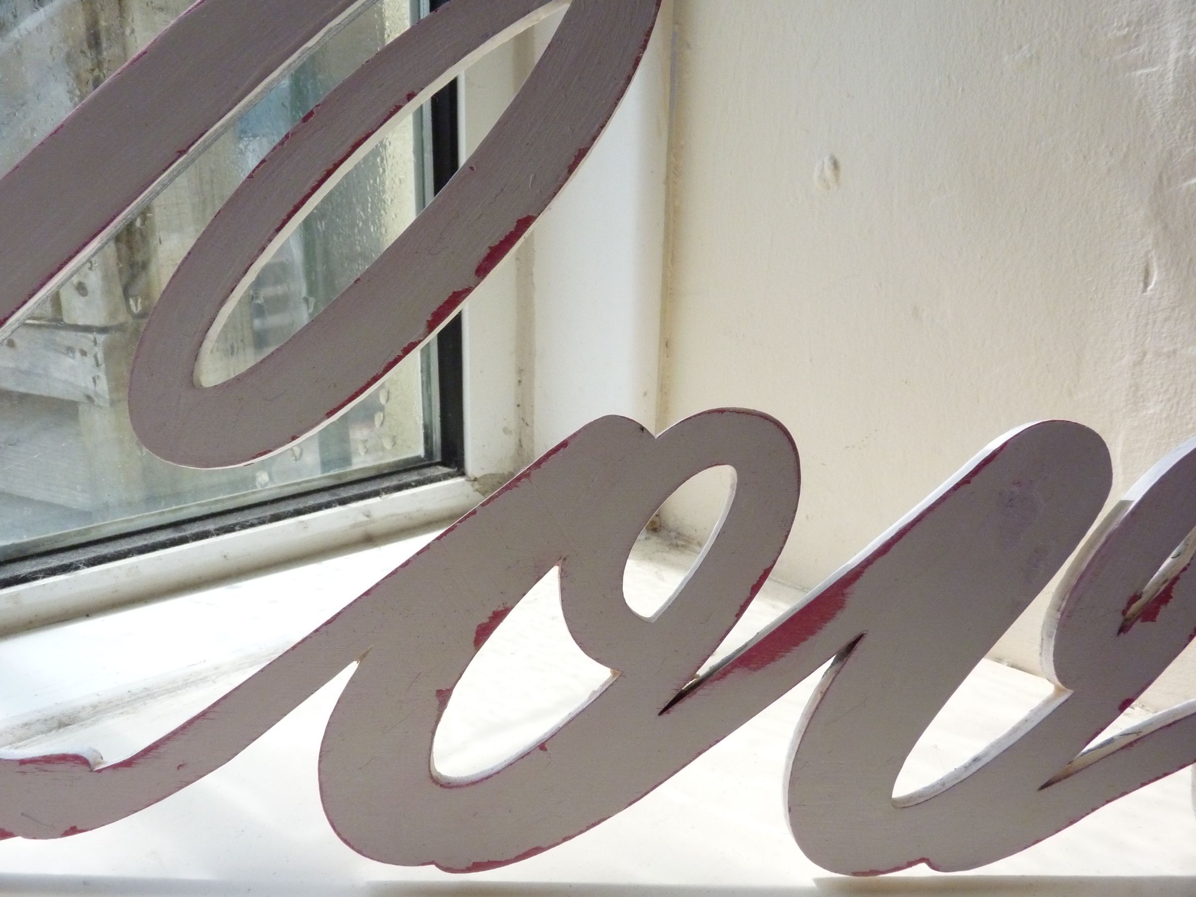 Easy Shabby Chic Letters - Instructables