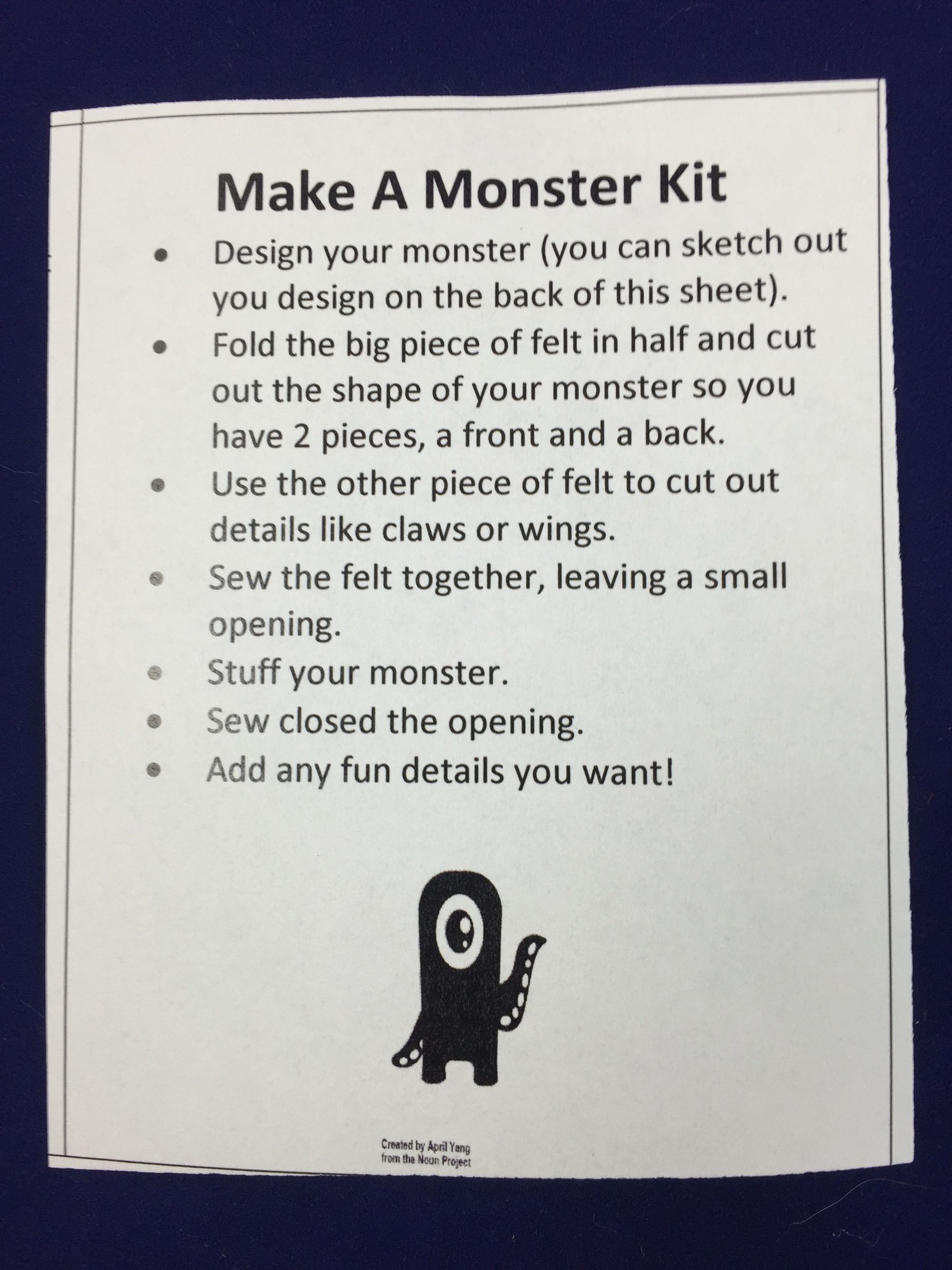 Make Your Own Monster Kit : 4 Steps (with Pictures) - Instructables