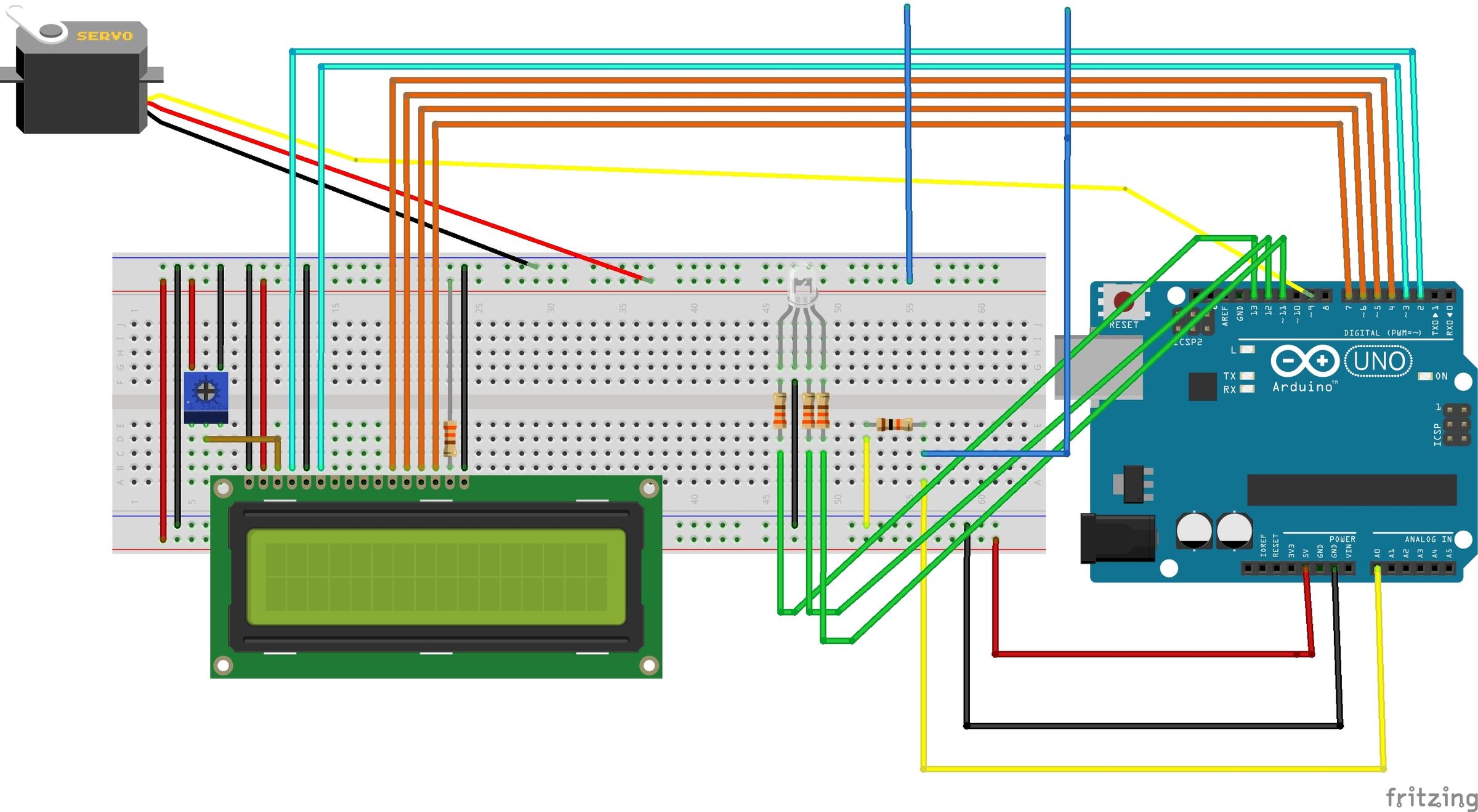 DIY Plant Moisture Sensor With Automatic Watering System : 6 Steps ...