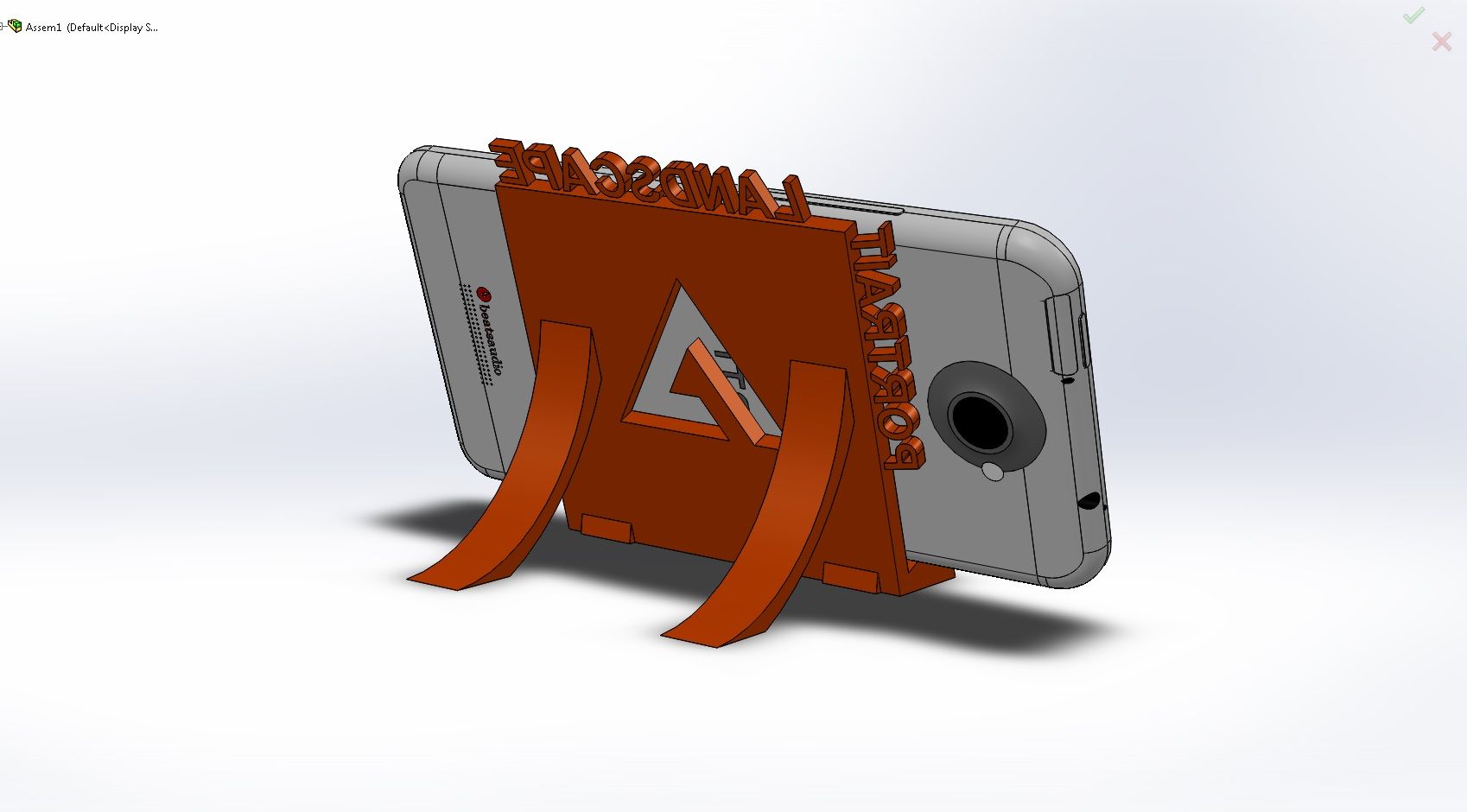 Designing, Modelling and 3D Printing a Cellphone Stand : 6 Steps (with ...
