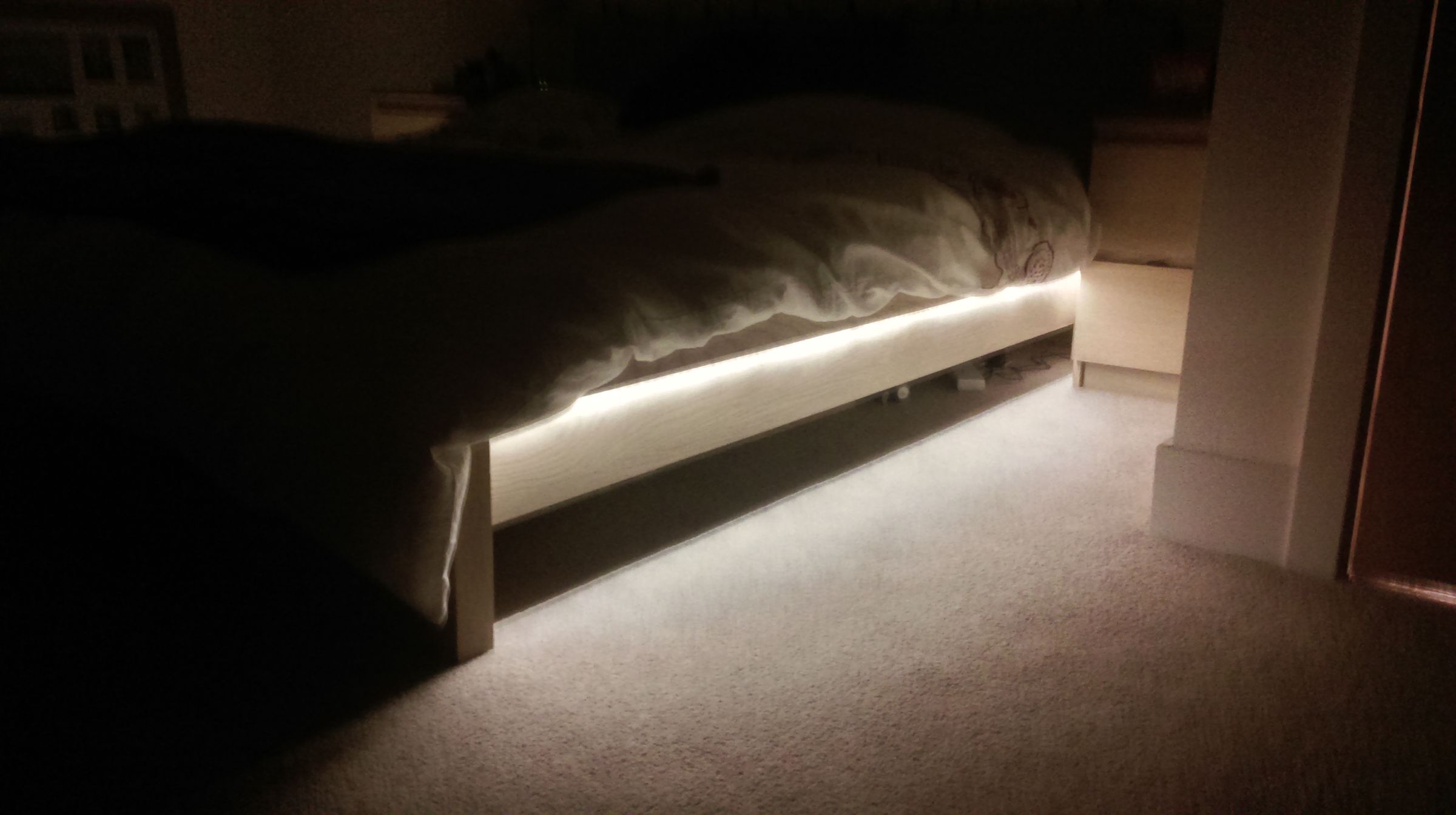 Under Bed LED Lights : 8 Steps (with Pictures) - Instructables