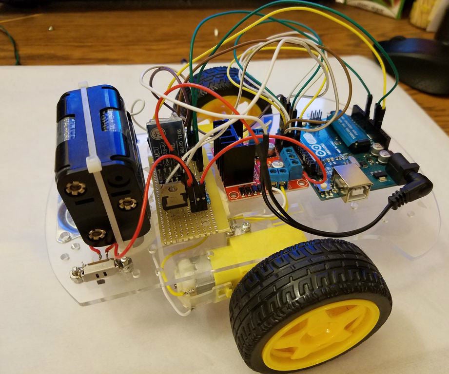 Arduino Bluetooth Car Controlled by Labview : 3 Steps (with Pictures) - Instructables