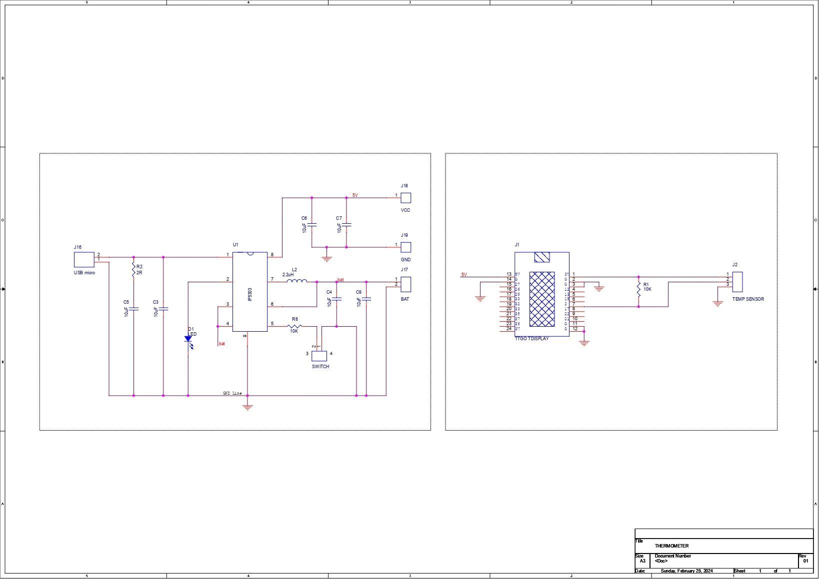 DIY Thermometer With TTGO T Display and DS18B20 V2 : 9 Steps - Instructables