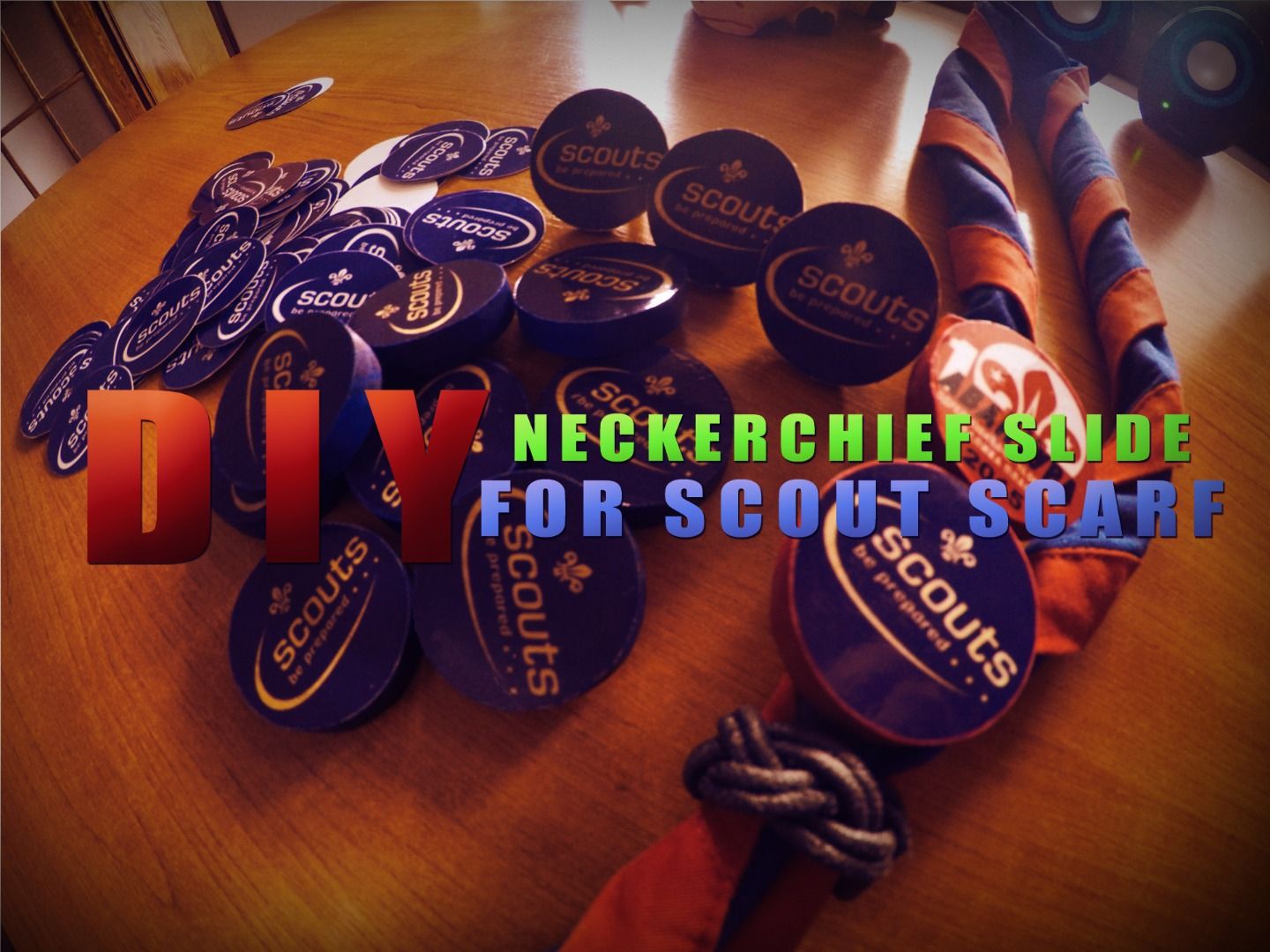 Scout Neckerchief Badge Slide - Instructables
