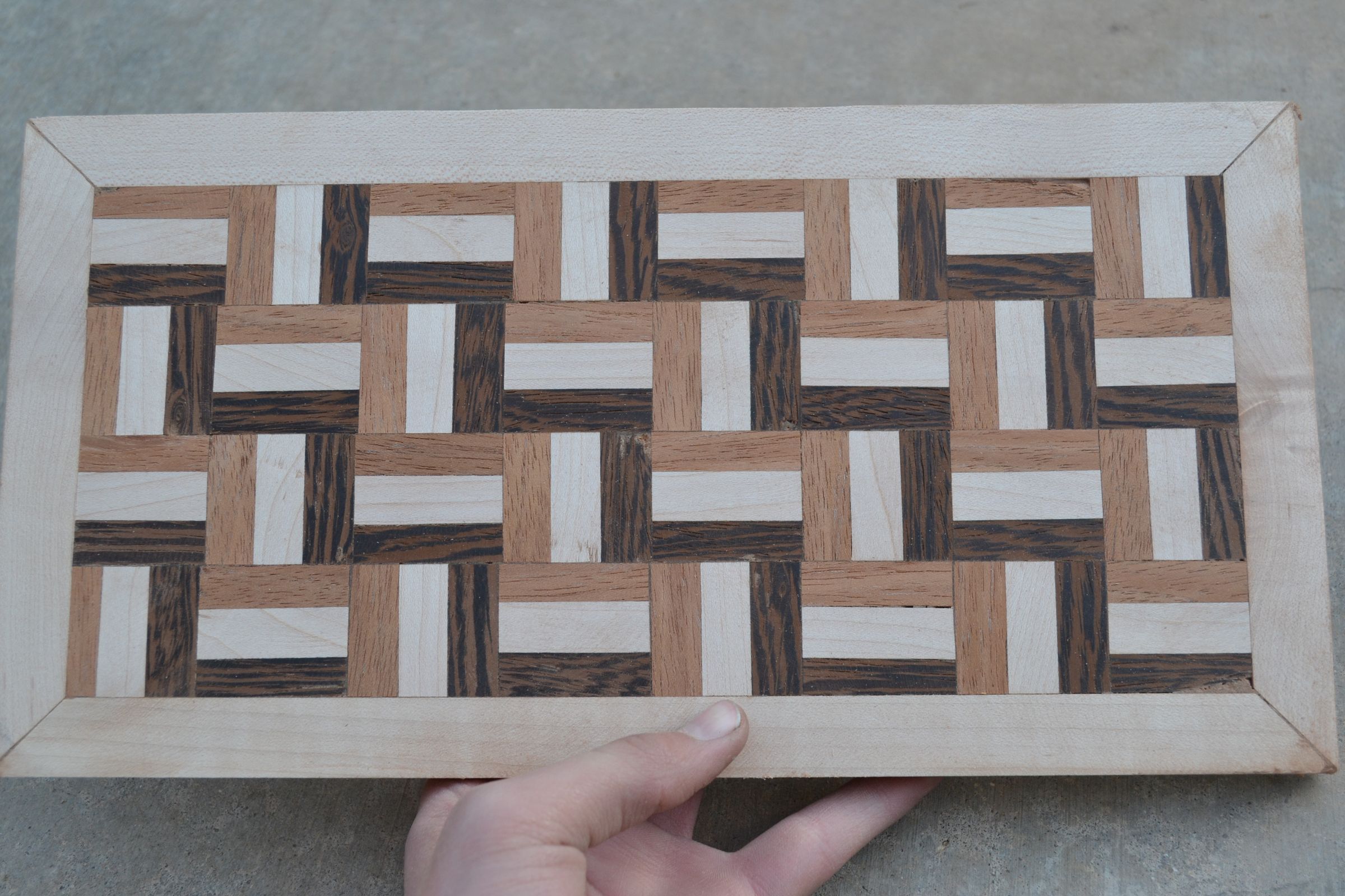 Handcrafted 100-piece Segmented Cutting Board! : 13 Steps (with ...
