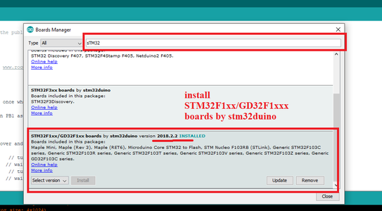 How to Program STM32F103C8T6 With ArduinoIDE : 7 Steps - Instructables