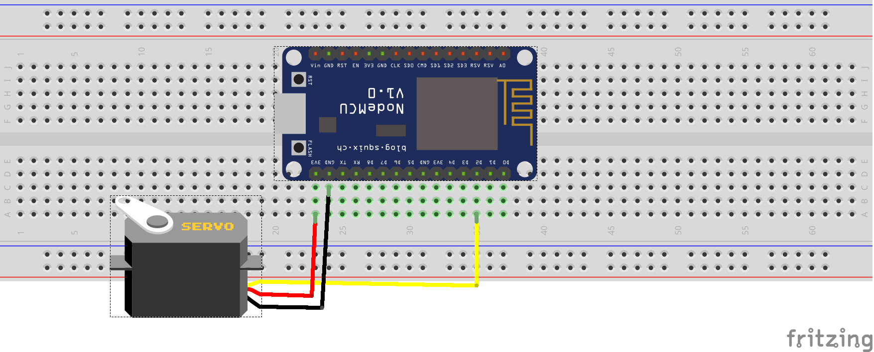 Servo Control With NodeMCU and Blynk | in IOT Platform : 3 Steps - Instructables