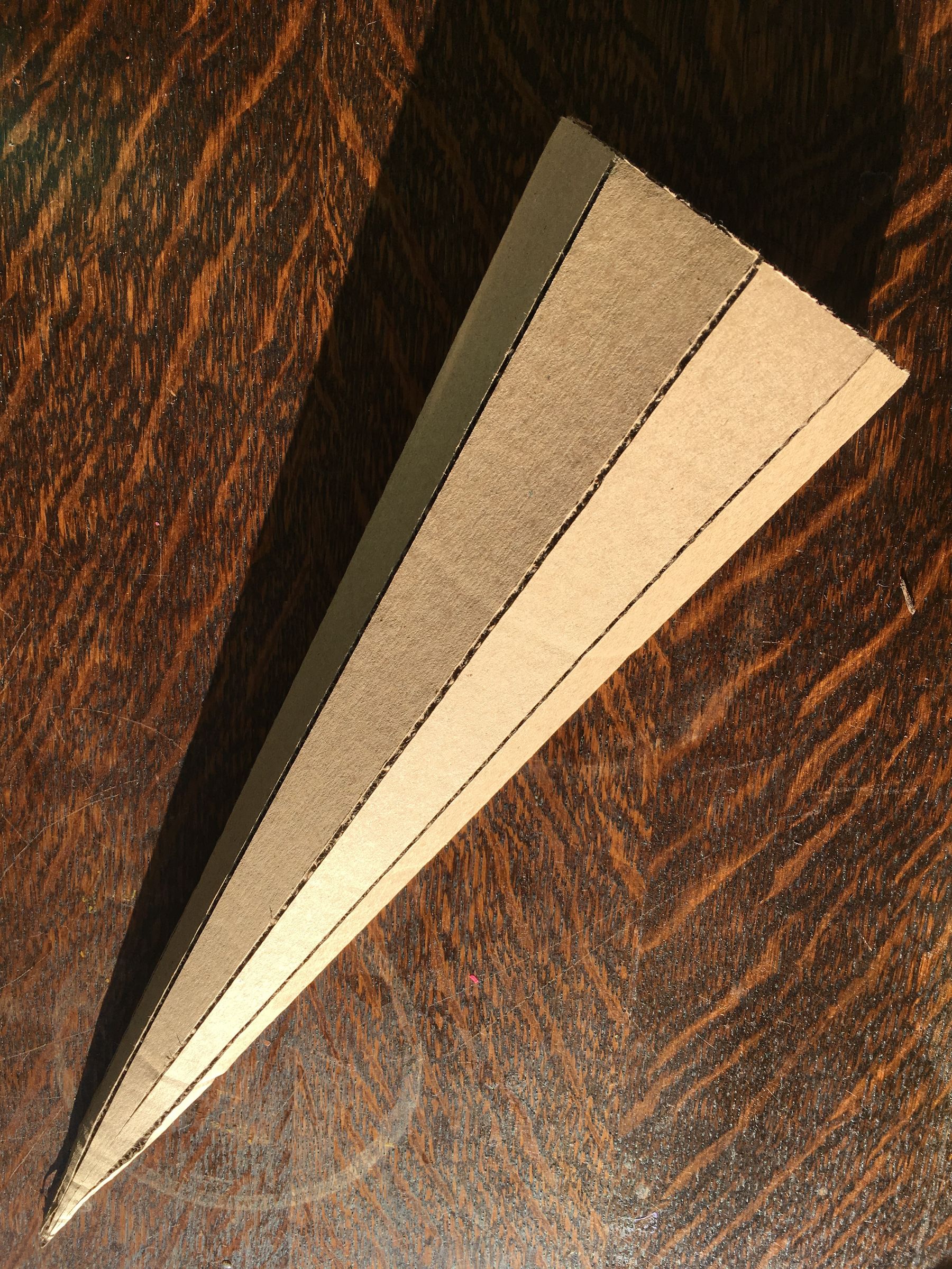 SERIAL PLANE CORRUGATED CARDBOARD GAZELLE SCULPTURE : 4 Steps (with ...