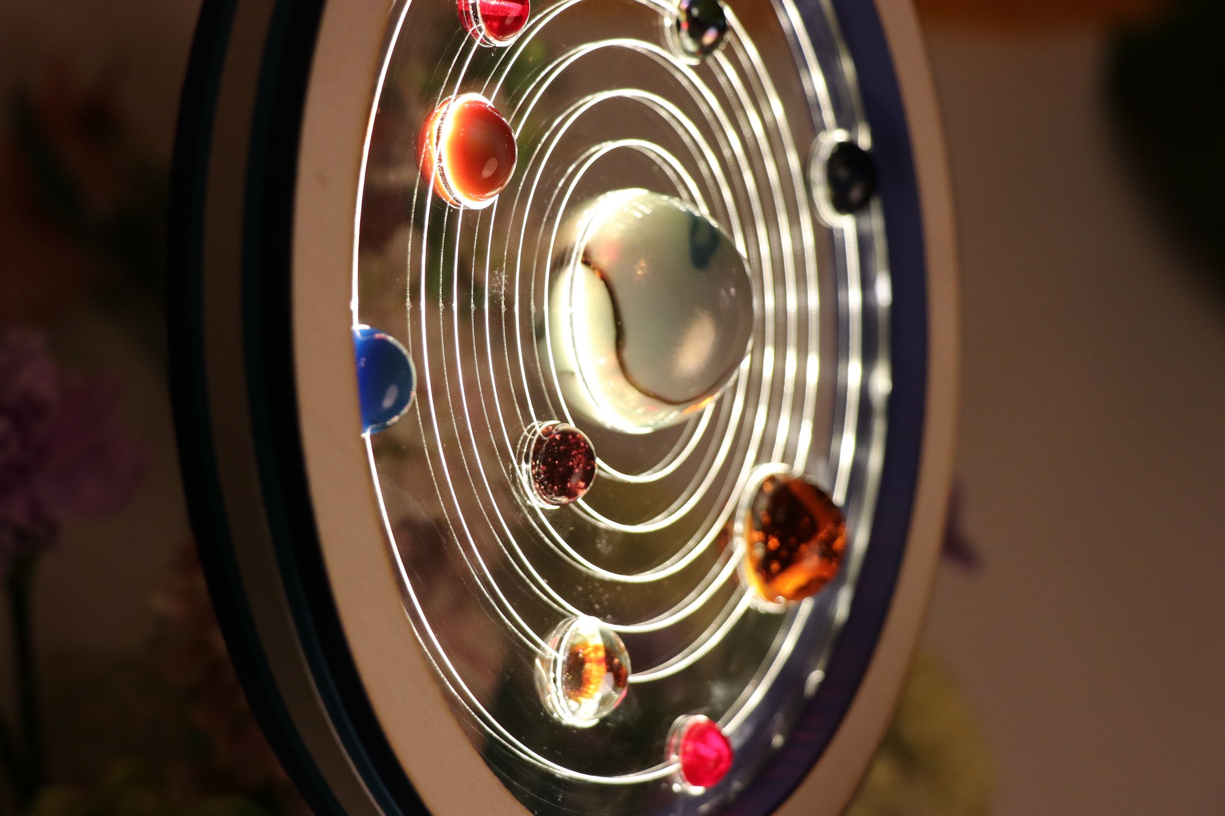 Solar System With Glass Marbles and Light : 5 Steps (with Pictures ...