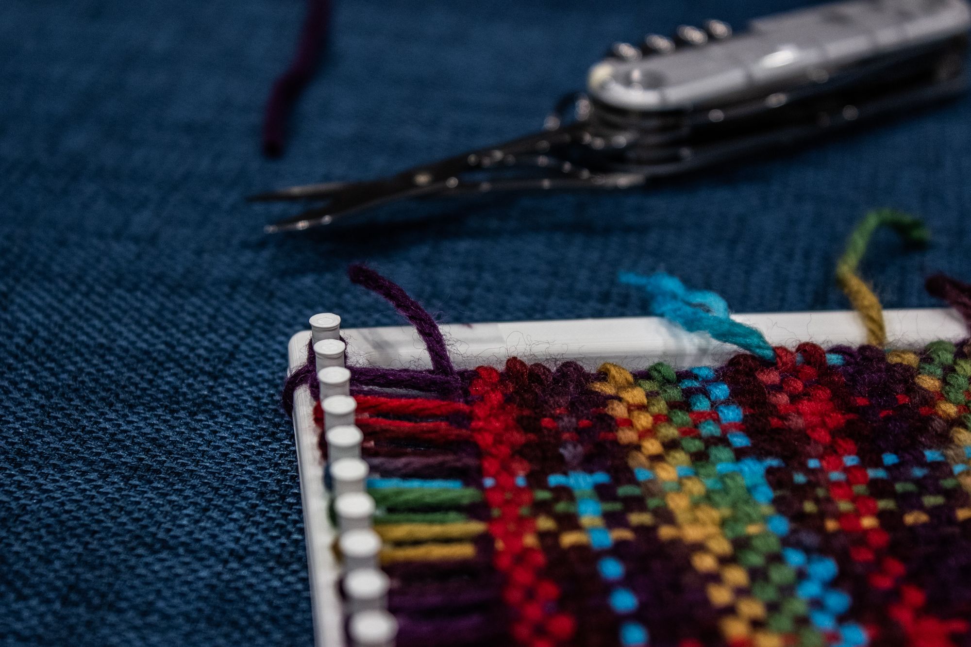 Make a 3D Printed Weaving Loom and Use It : 11 Steps (with Pictures ...