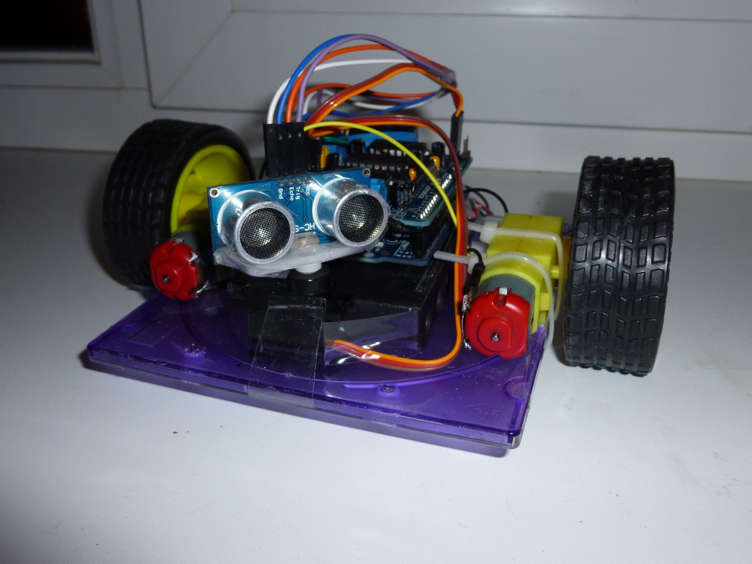Arduino HC-SR04 Ultrasonic Rover : 5 Steps (with Pictures) - Instructables