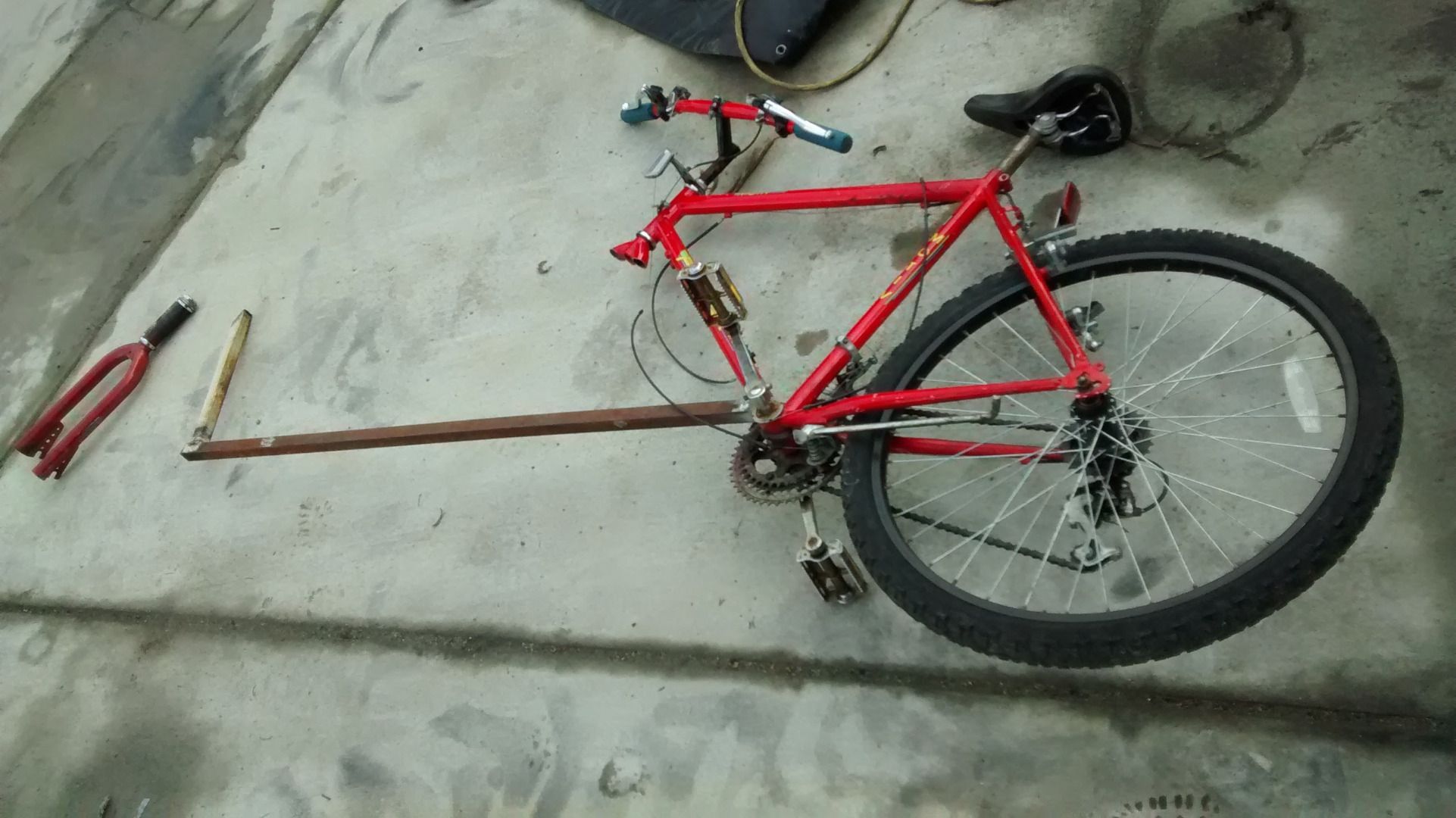Build a Shopping Cart Cargo Bike : 7 Steps (with Pictures) - Instructables