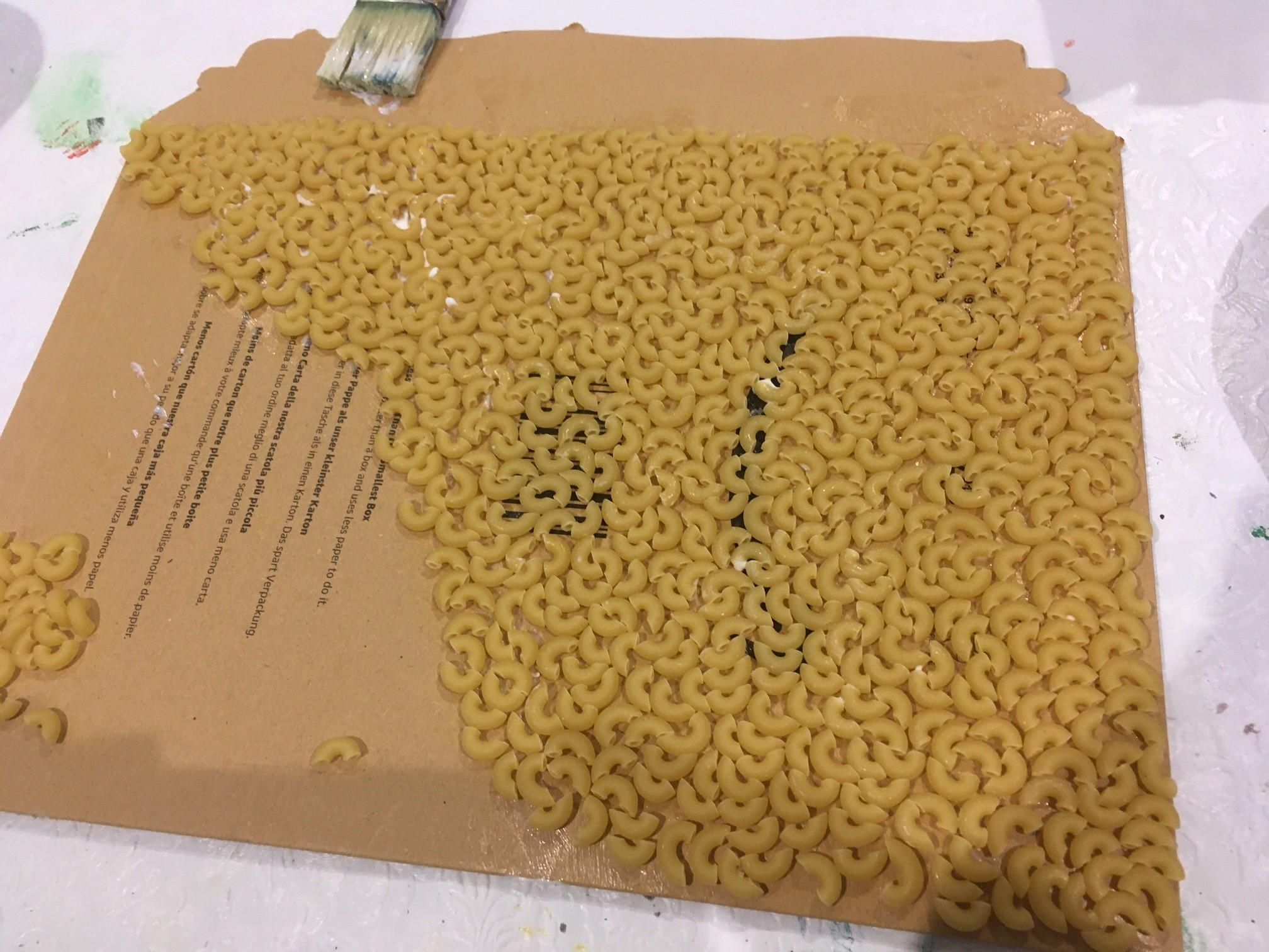 Macaroni Shadow Art for All Ages : 5 Steps - Instructables