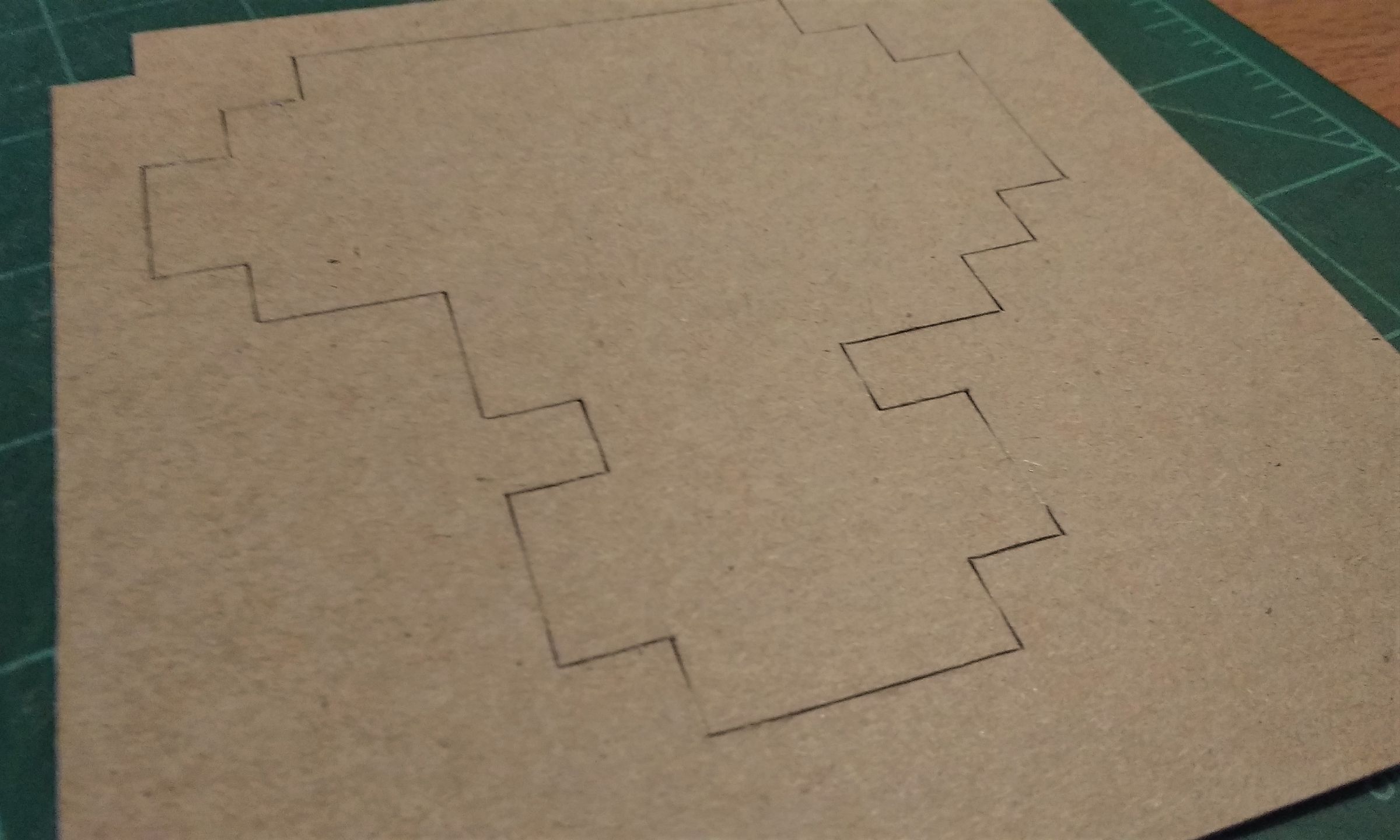 DIY Cardboard Super Mario World Question Mark Block Shelf : 19 Steps ...
