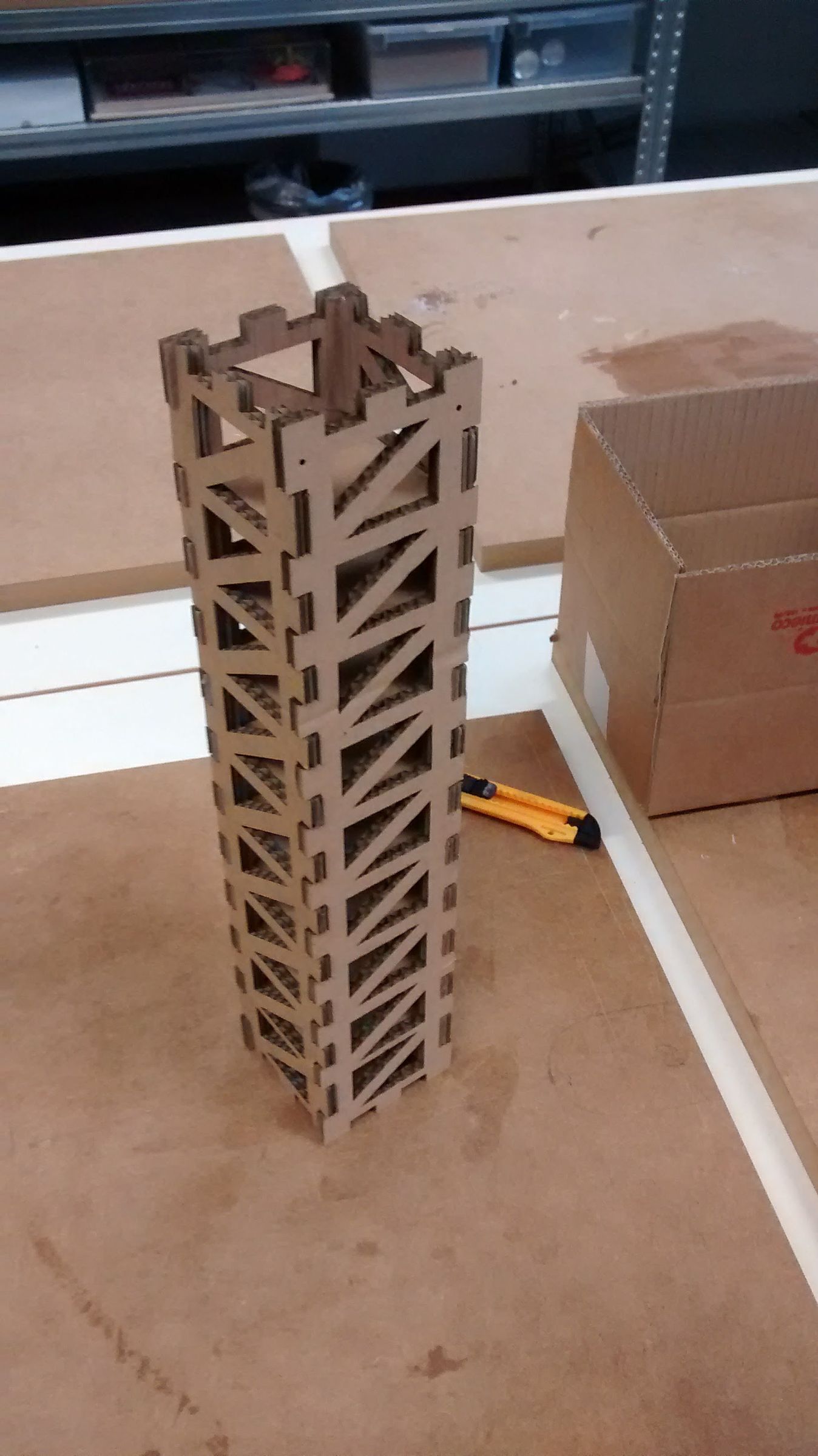 Cardboard Crane : 5 Steps (with Pictures) - Instructables