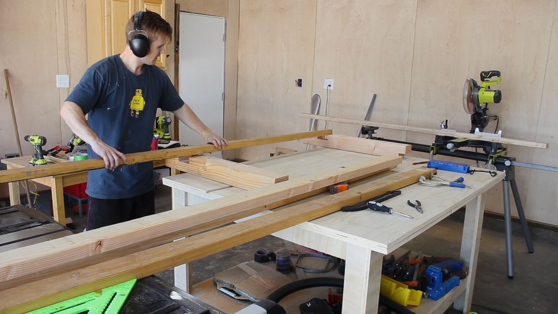 $100 10ft Work Bench/Surface With Storage : 12 Steps (with Pictures ...