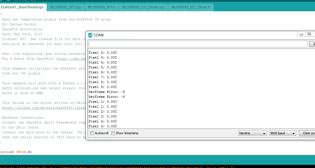 Infrared Thermal Imaging Camera With MLX90640 and ESP32 for Less Than ...