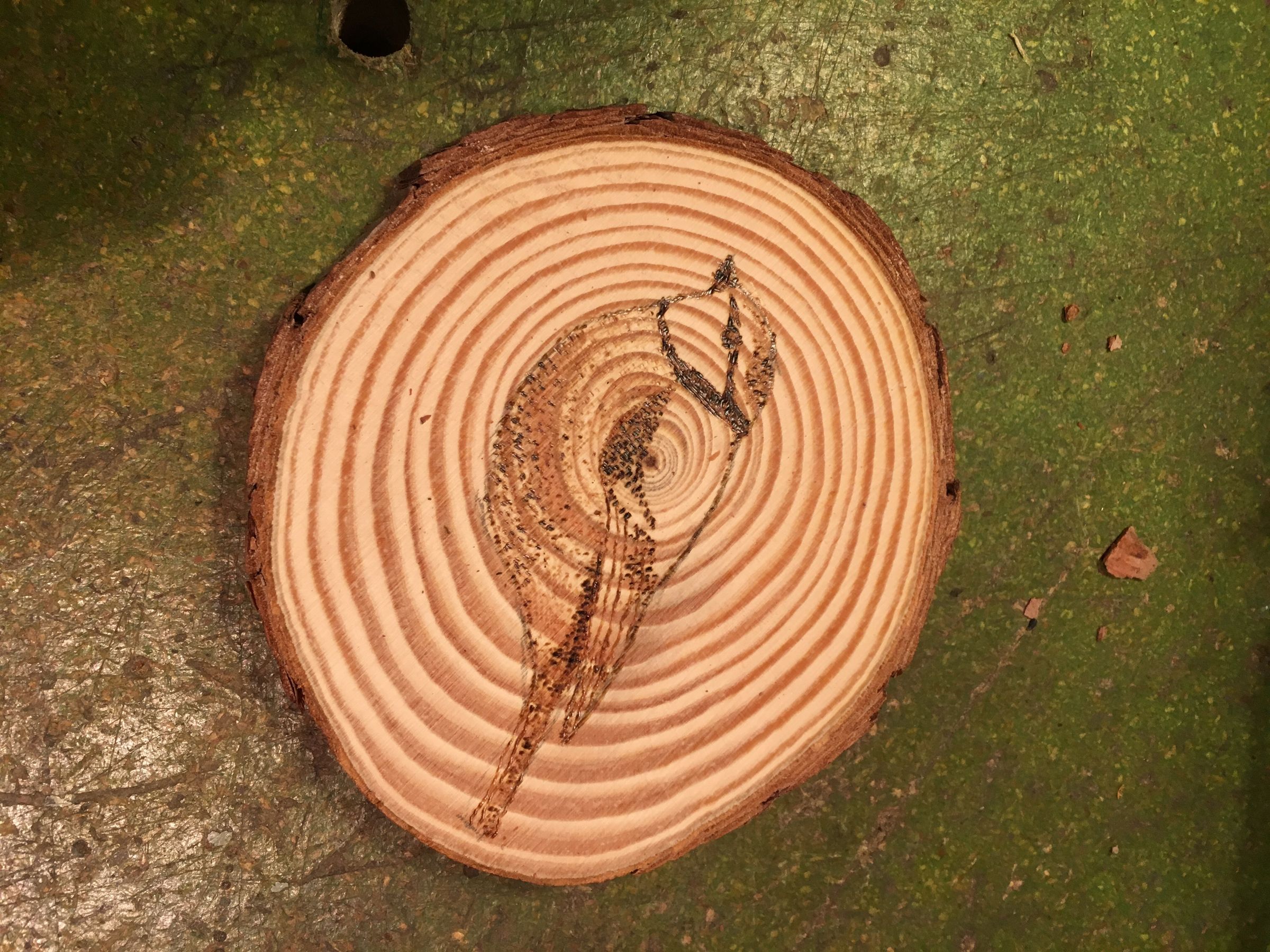 Pyrography Coasters Using a Soldering Iron : 7 Steps (with Pictures ...